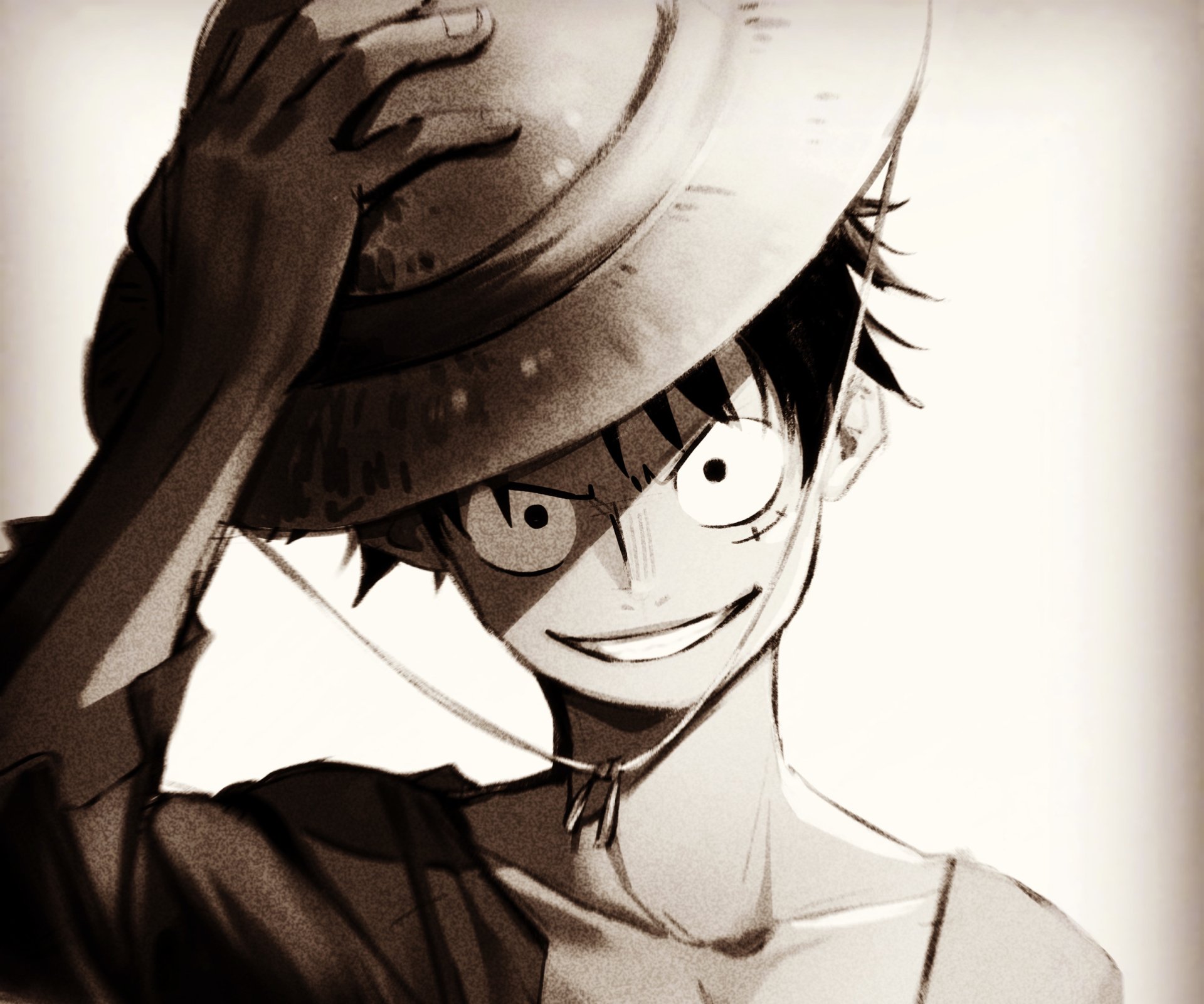 Download Monkey D. Luffy Anime One Piece HD Wallpaper | 2423x2019 ...