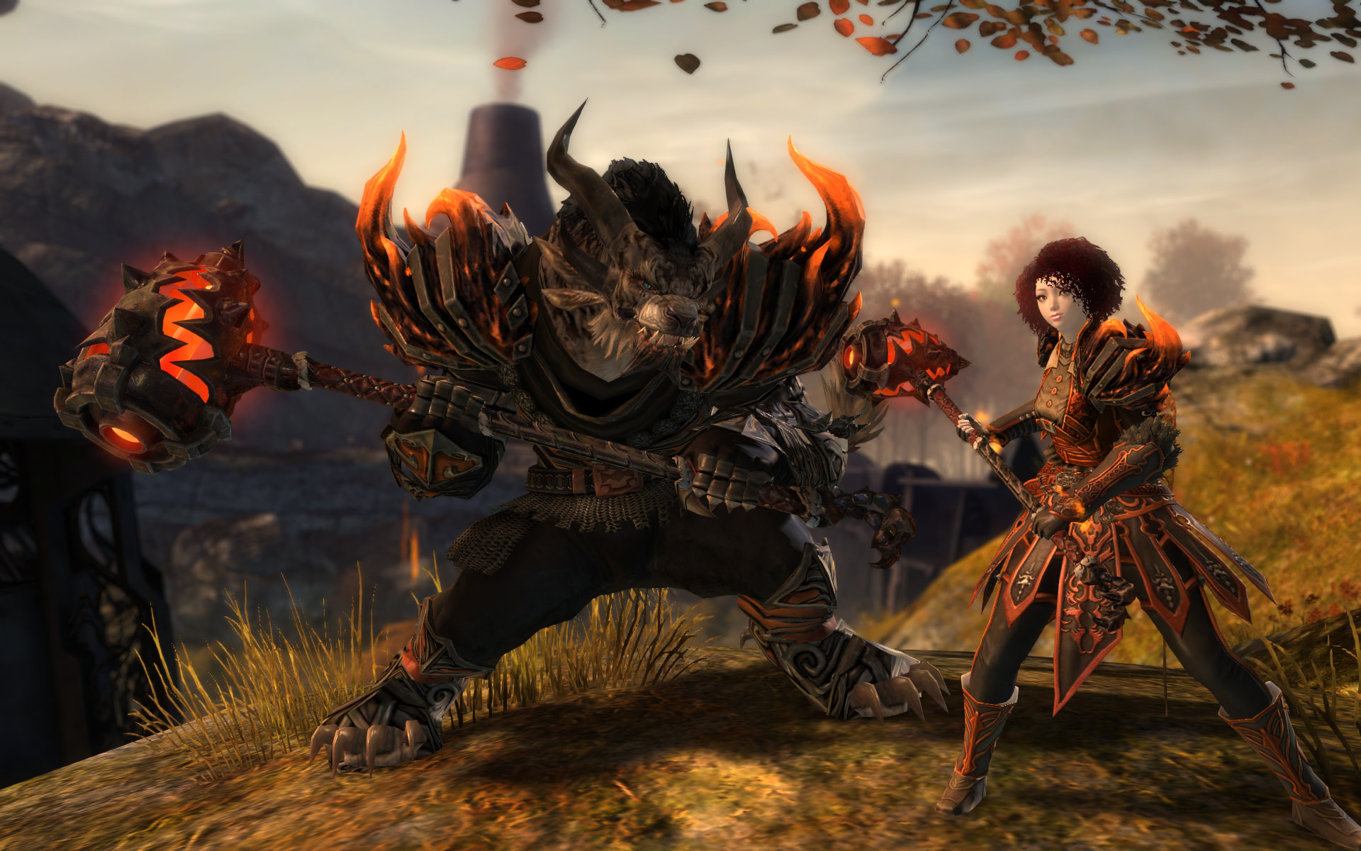 Video Game Guild Wars 2: End of Dragons HD Wallpaper