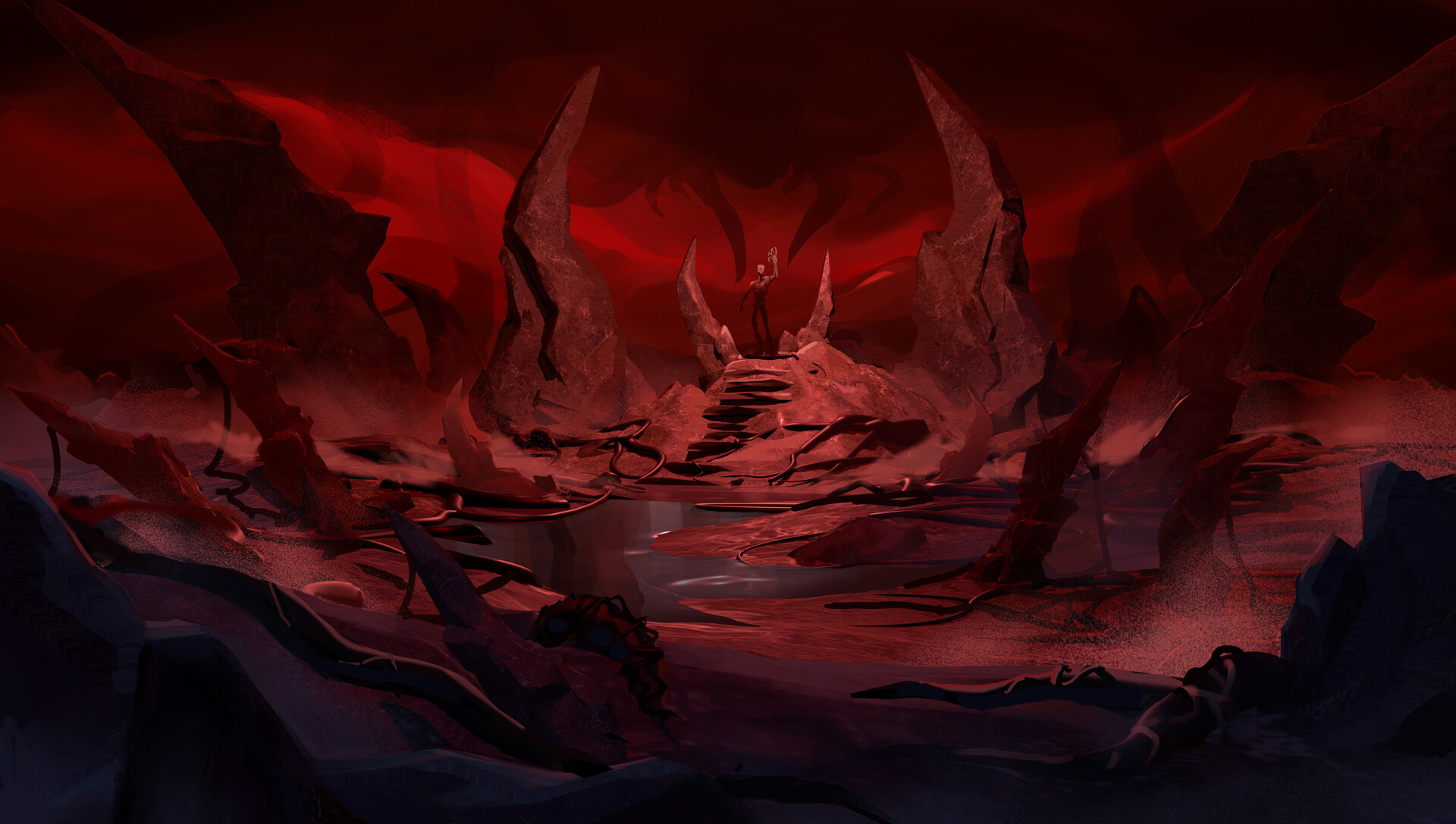 Download TV Show Stranger Things HD Wallpaper by Jérémy cohen