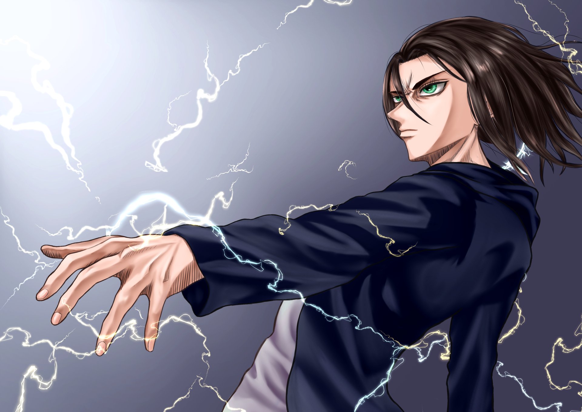 Download Eren Yeager Anime Attack On Titan 4k Ultra HD Wallpaper by Ryo ...