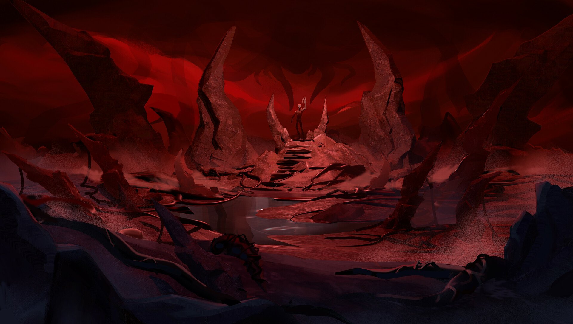 Download TV Show Stranger Things HD Wallpaper by Jérémy cohen