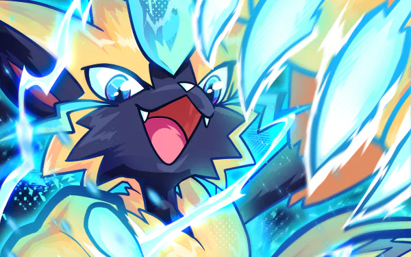 Zeraora: Thunder Roar HD — Anime Pokemon Wallpaper
