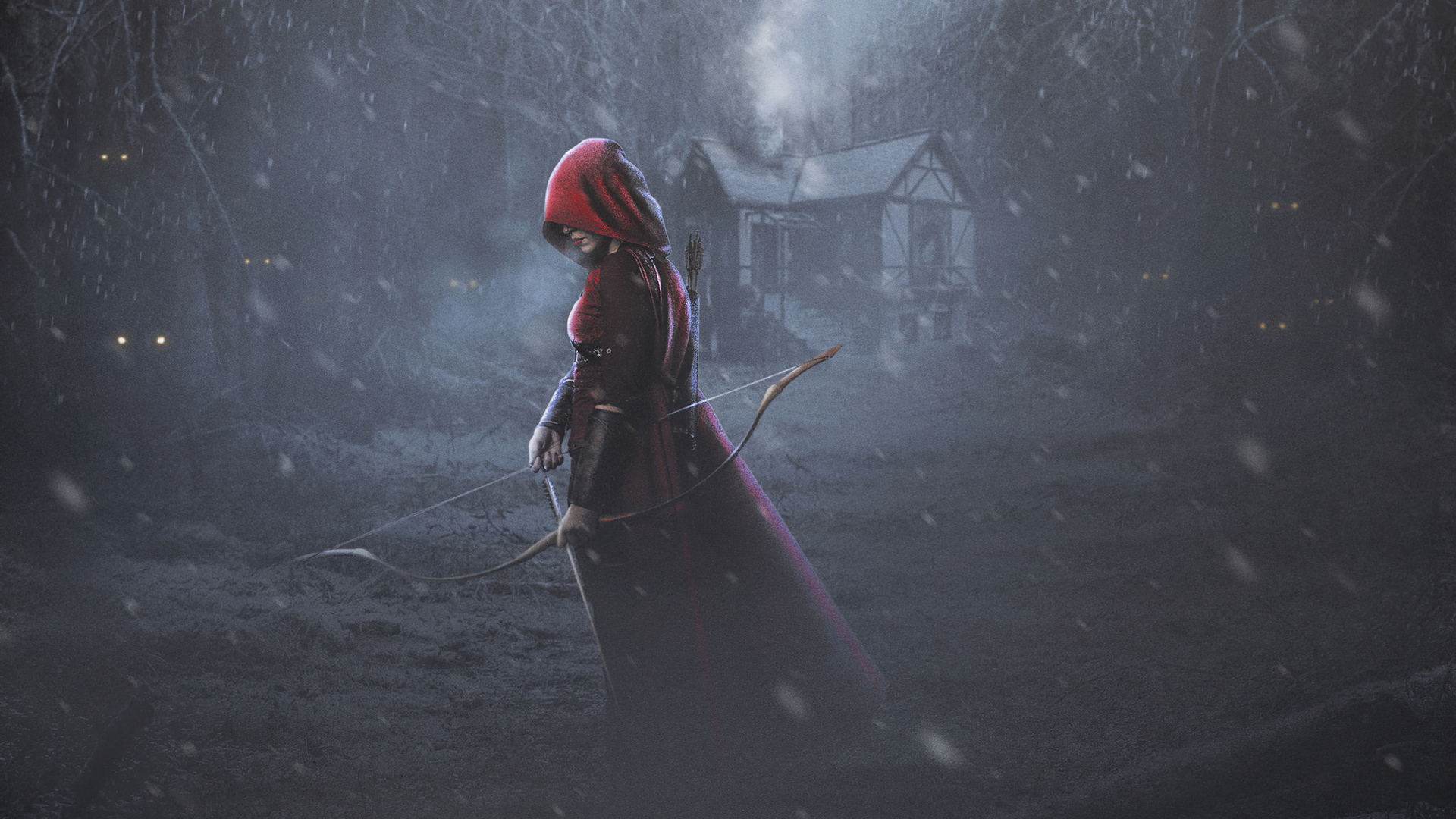 Download Fantasy Archer HD Wallpaper by Ryan Benoit