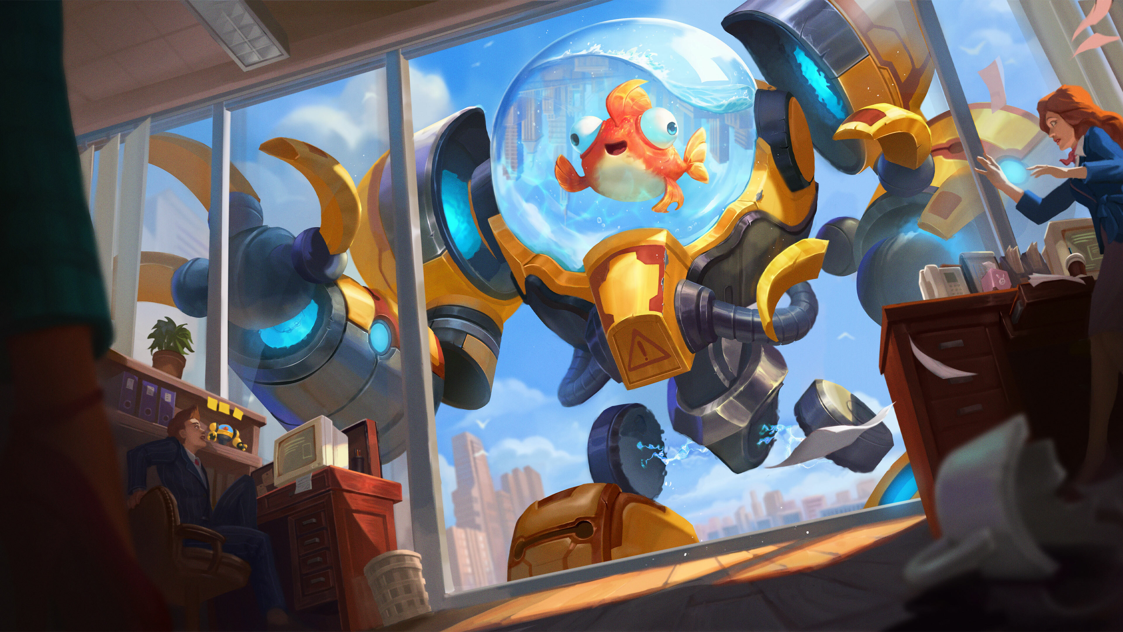 Download Geb (Smite) Video Game Smite 4k Ultra HD Wallpaper