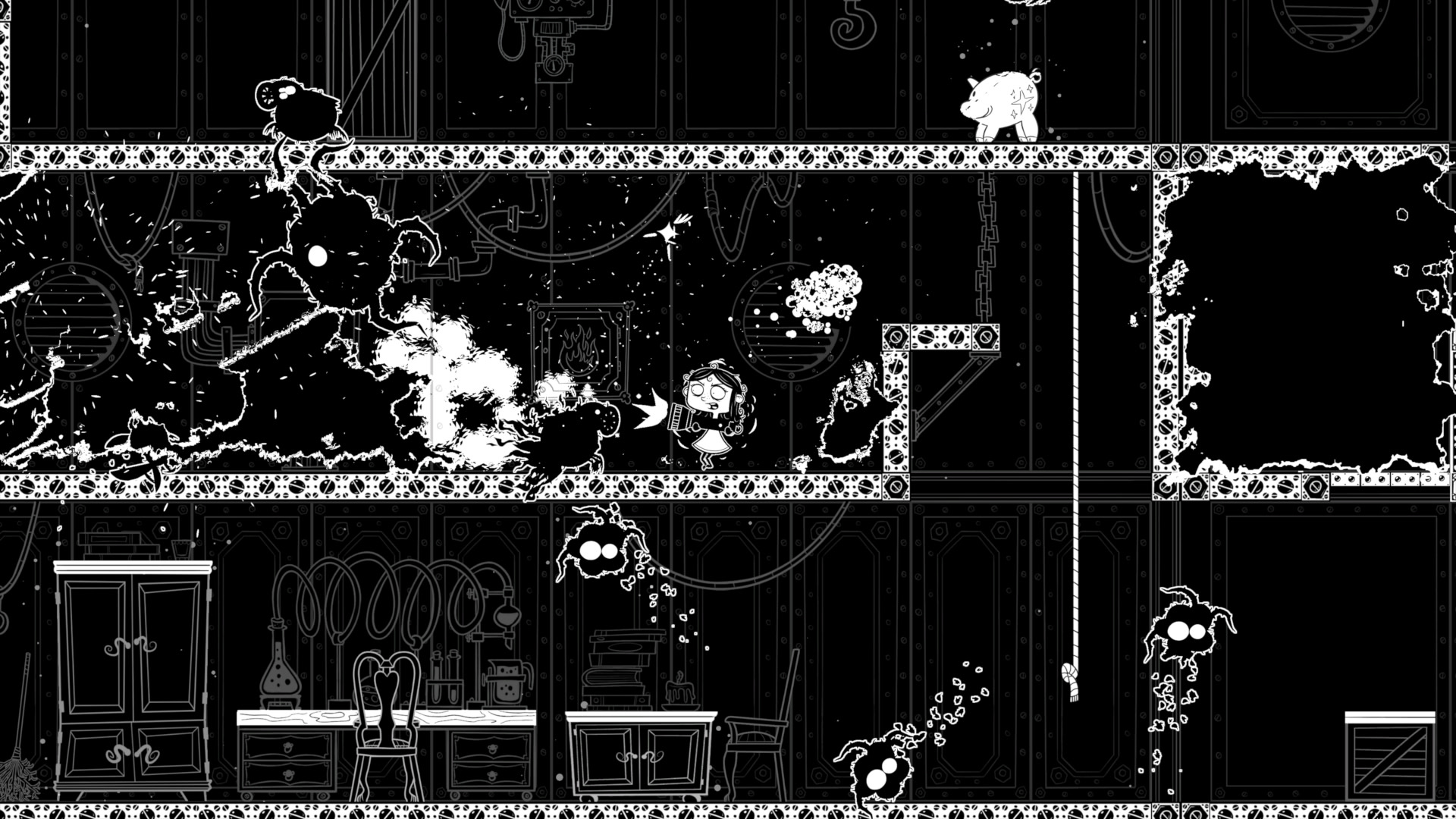 Video Game Eyes in the Dark 4k Ultra HD Wallpaper