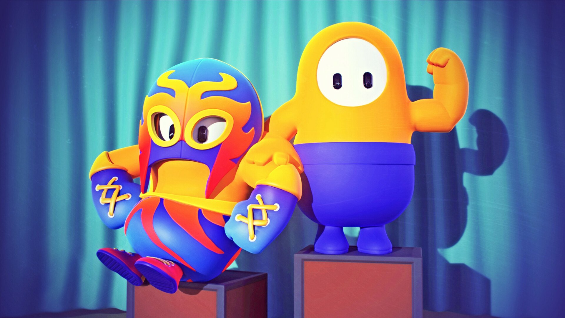 Download Video Game Fall Guys HD Wallpaper by Siân Knight