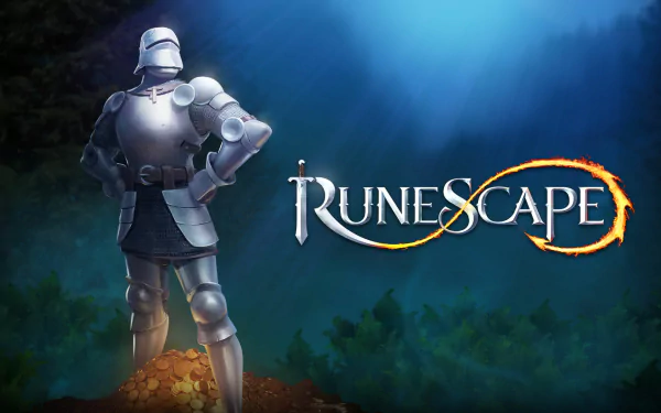 Epic Warrior Battle Against Dragons - RuneScape HD Wallpaper