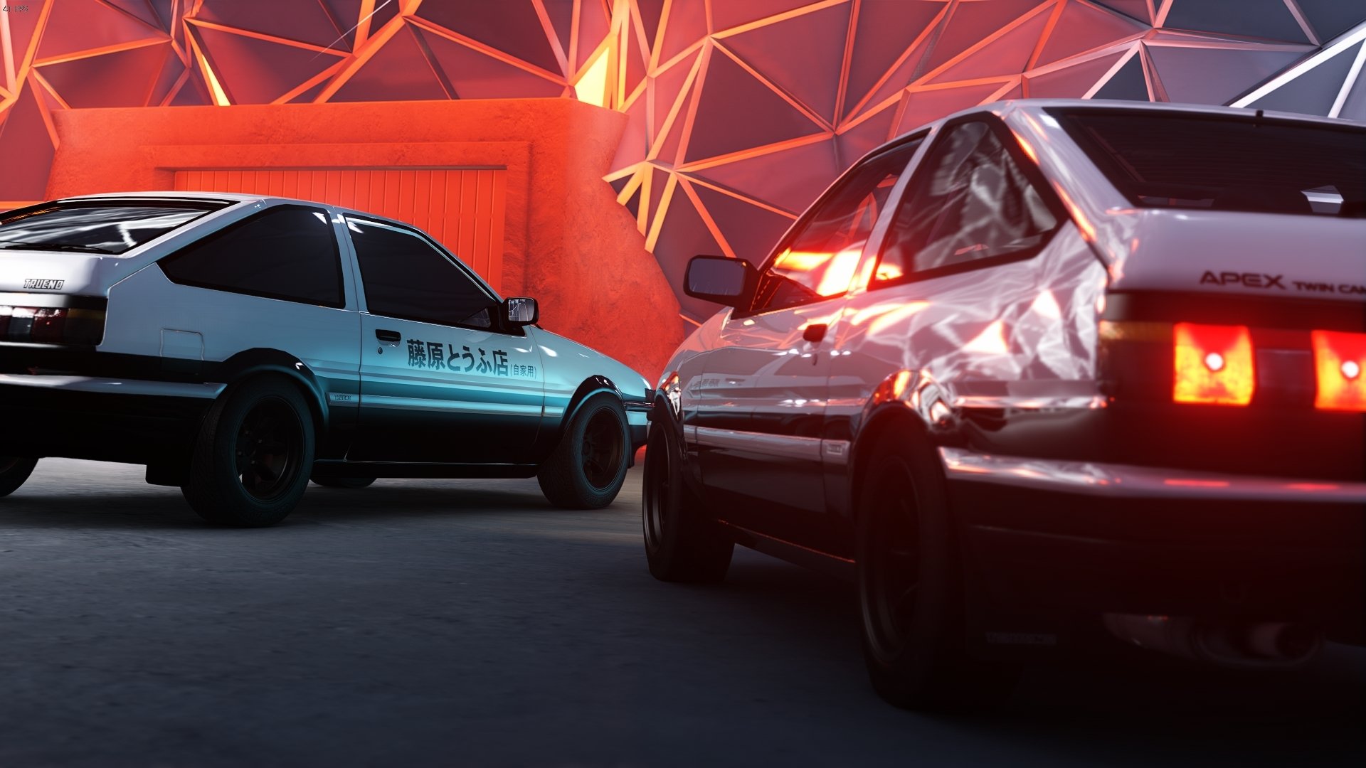 Assetto Corsa Initial D AE86 Collection by Wildart89