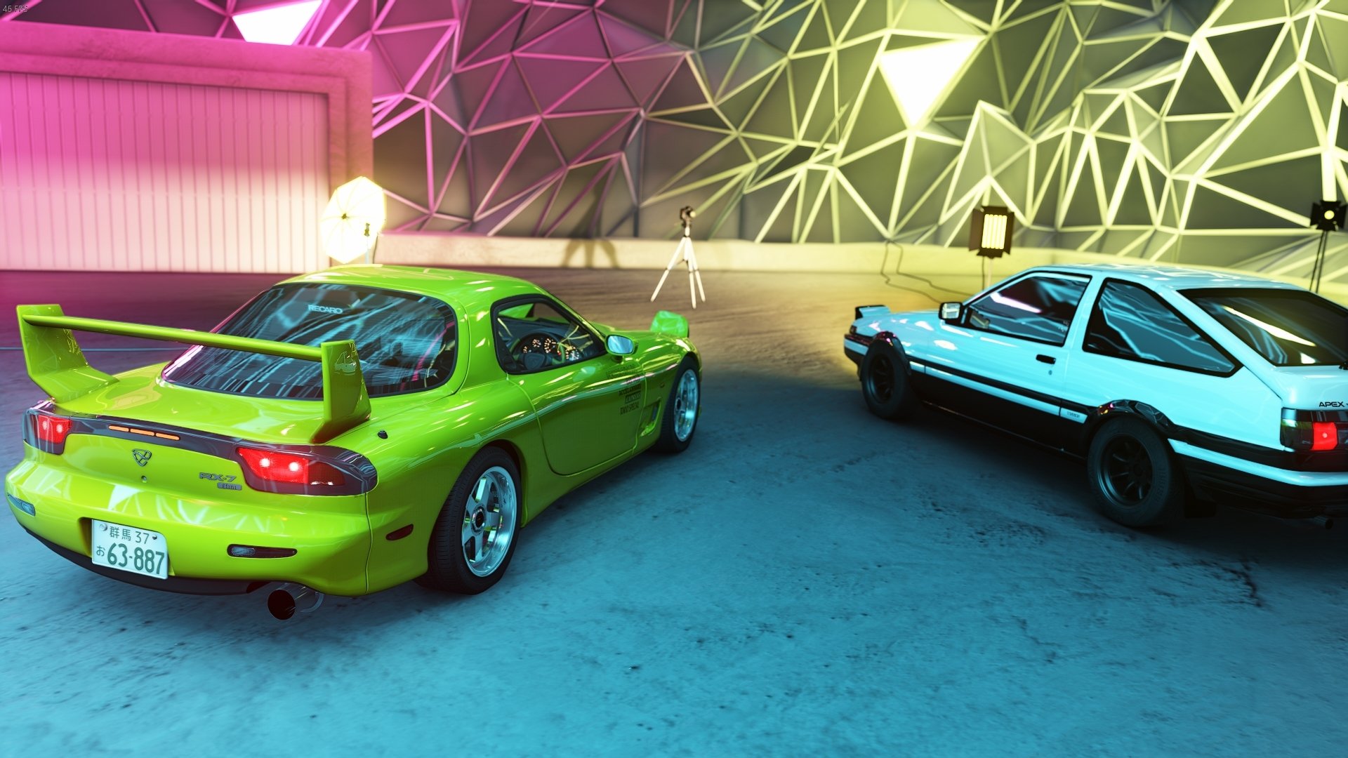 Assetto Corsa Initial D 1st Stage Cars by Wildart89