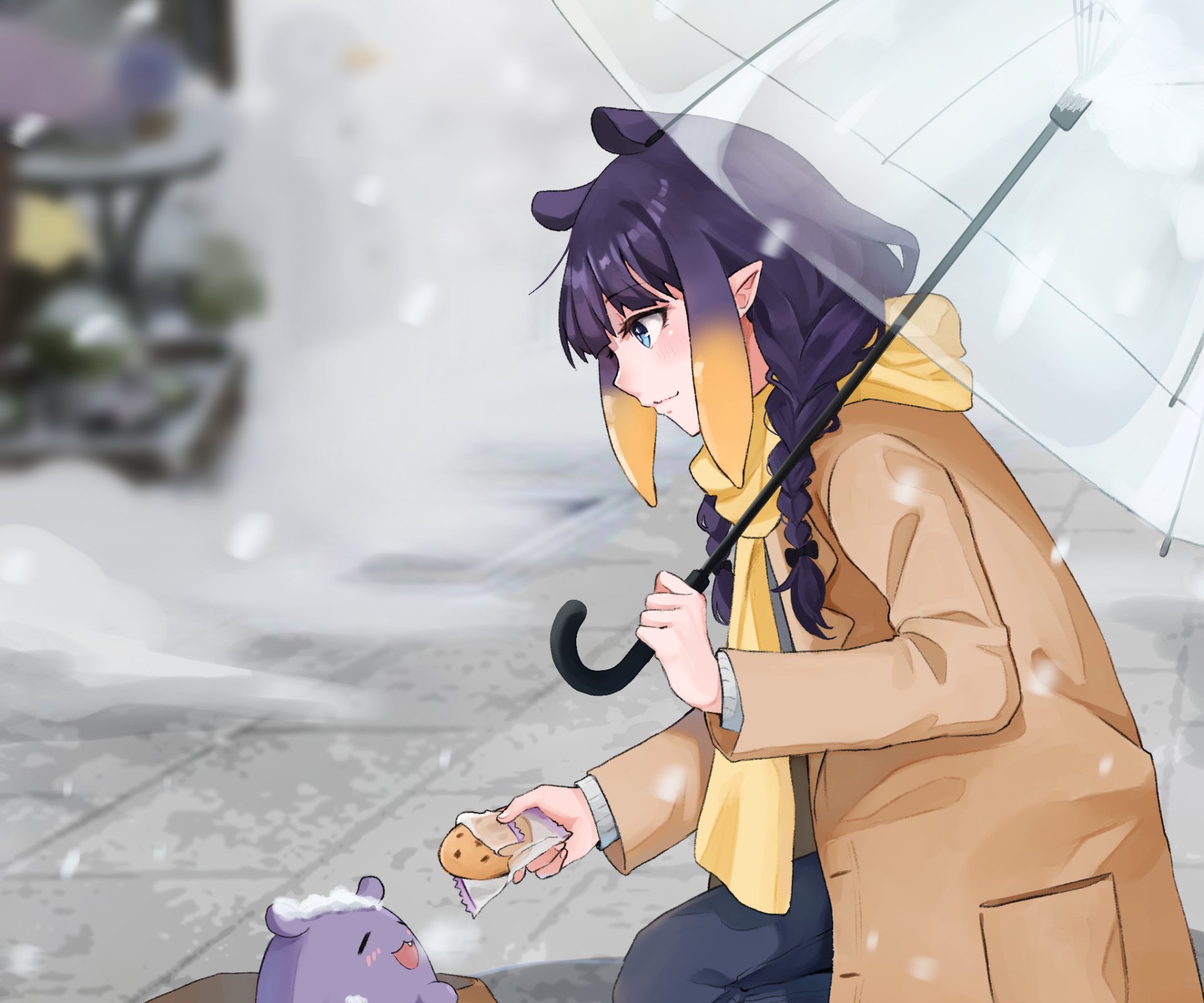 Download Hololive Ninomae Ina'nis Anime Virtual Youtuber HD Wallpaper