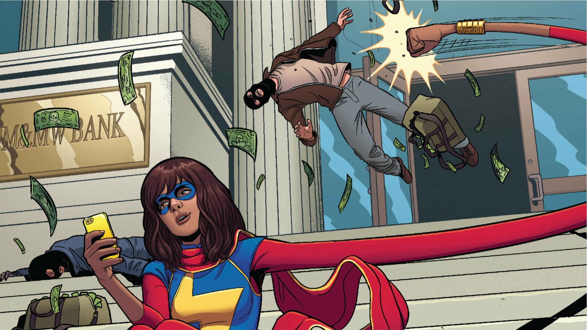 Download Kamala Khan Comic Ms. Marvel HD Wallpaper