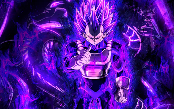 Vegeta Ultra Ego 4K – Dragon Ball Super Anime Power Wallpaper by 龢泽