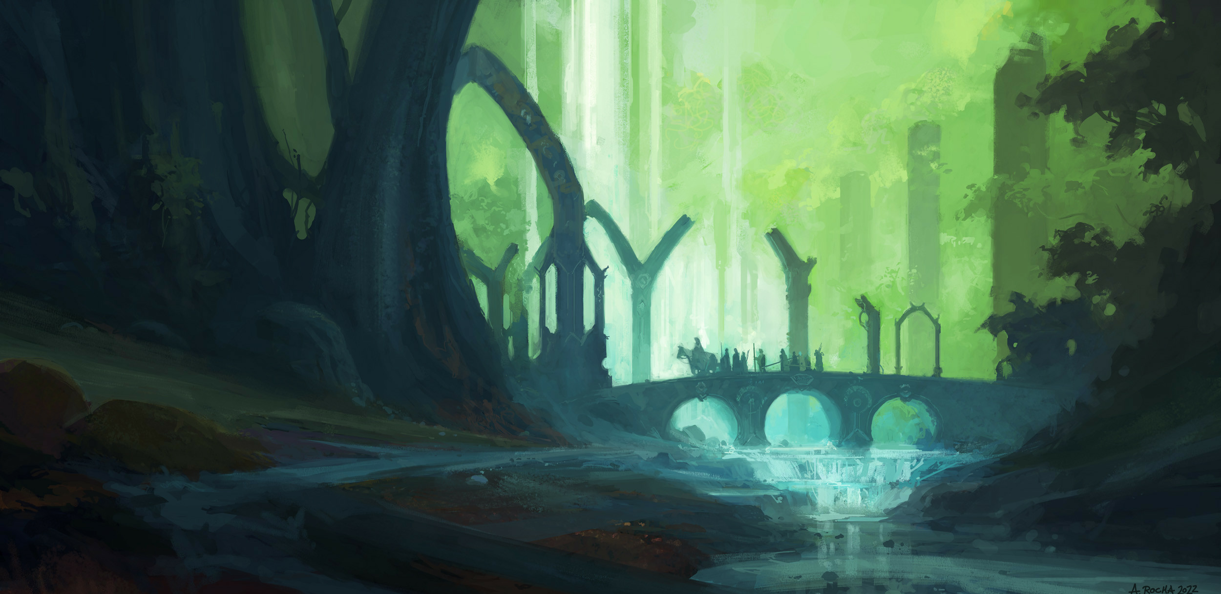 Download Fantasy People HD Wallpaper by Andreas Rocha