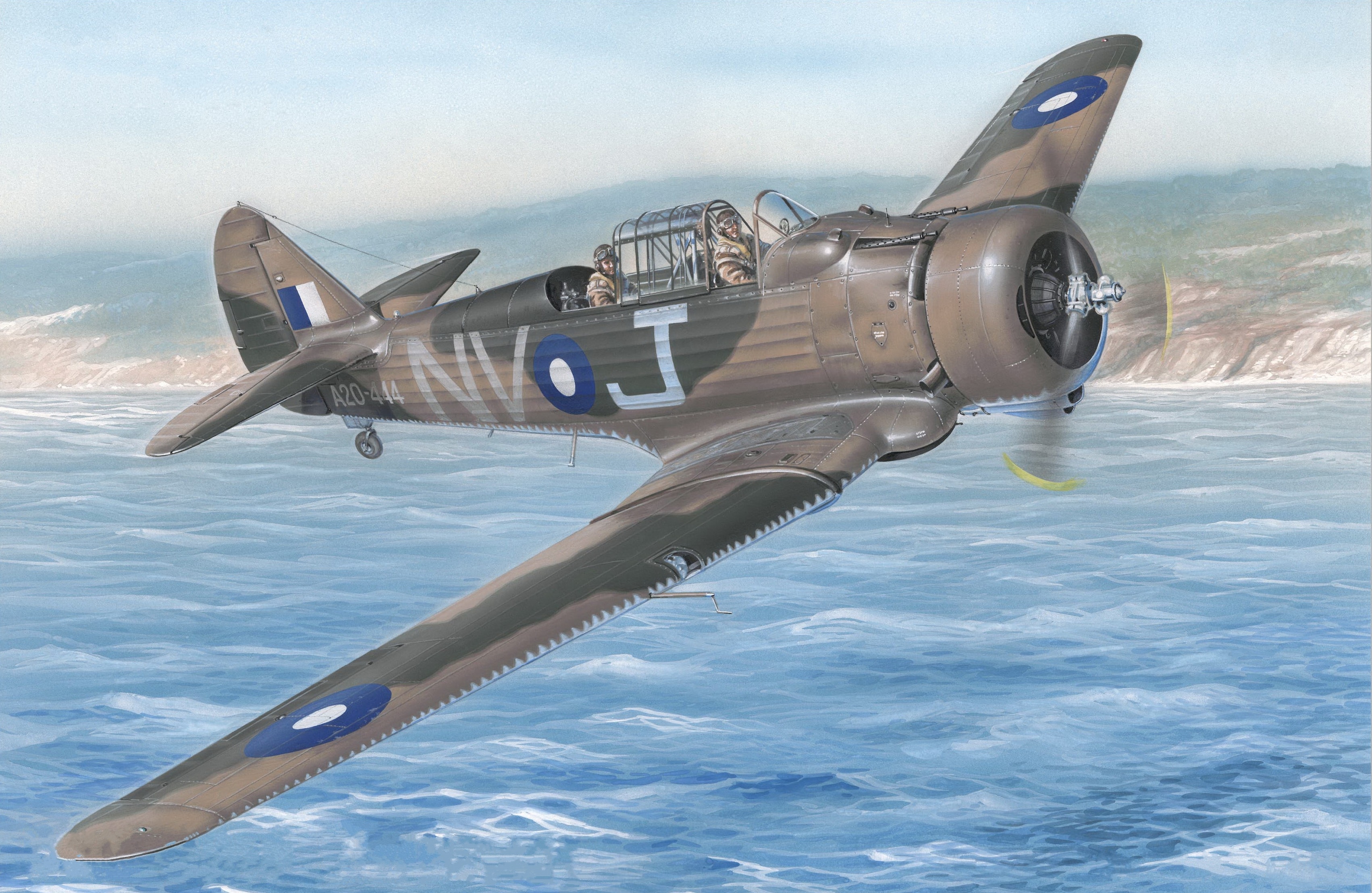 Download Military Aircraft CAC Wirraway HD Wallpaper