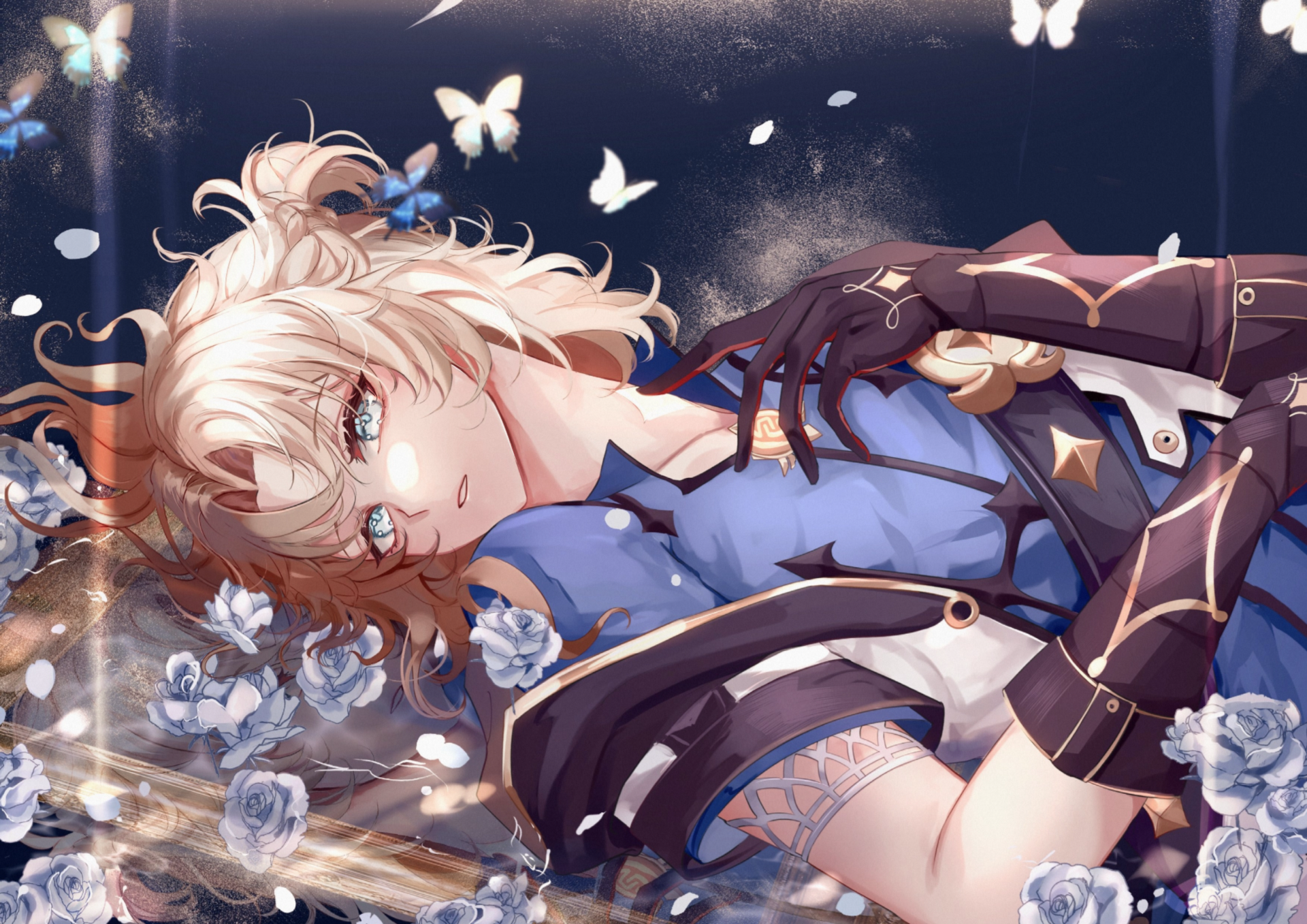 Albedo (Genshin Impact) — Luminous Atelier 2K Wallpaper | 3265x2308 ...
