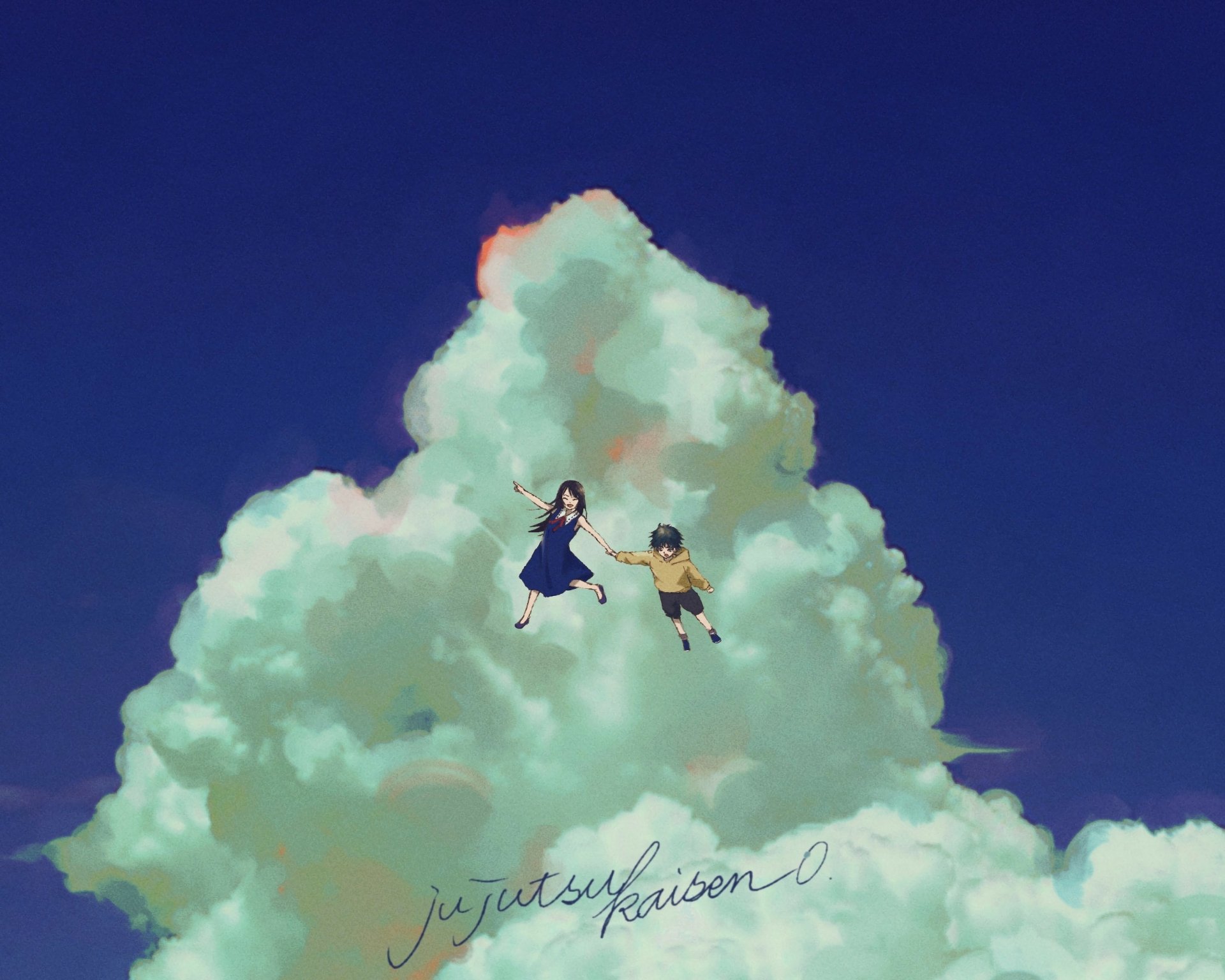 Download Anime Jujutsu Kaisen 0 HD Wallpaper by KEY