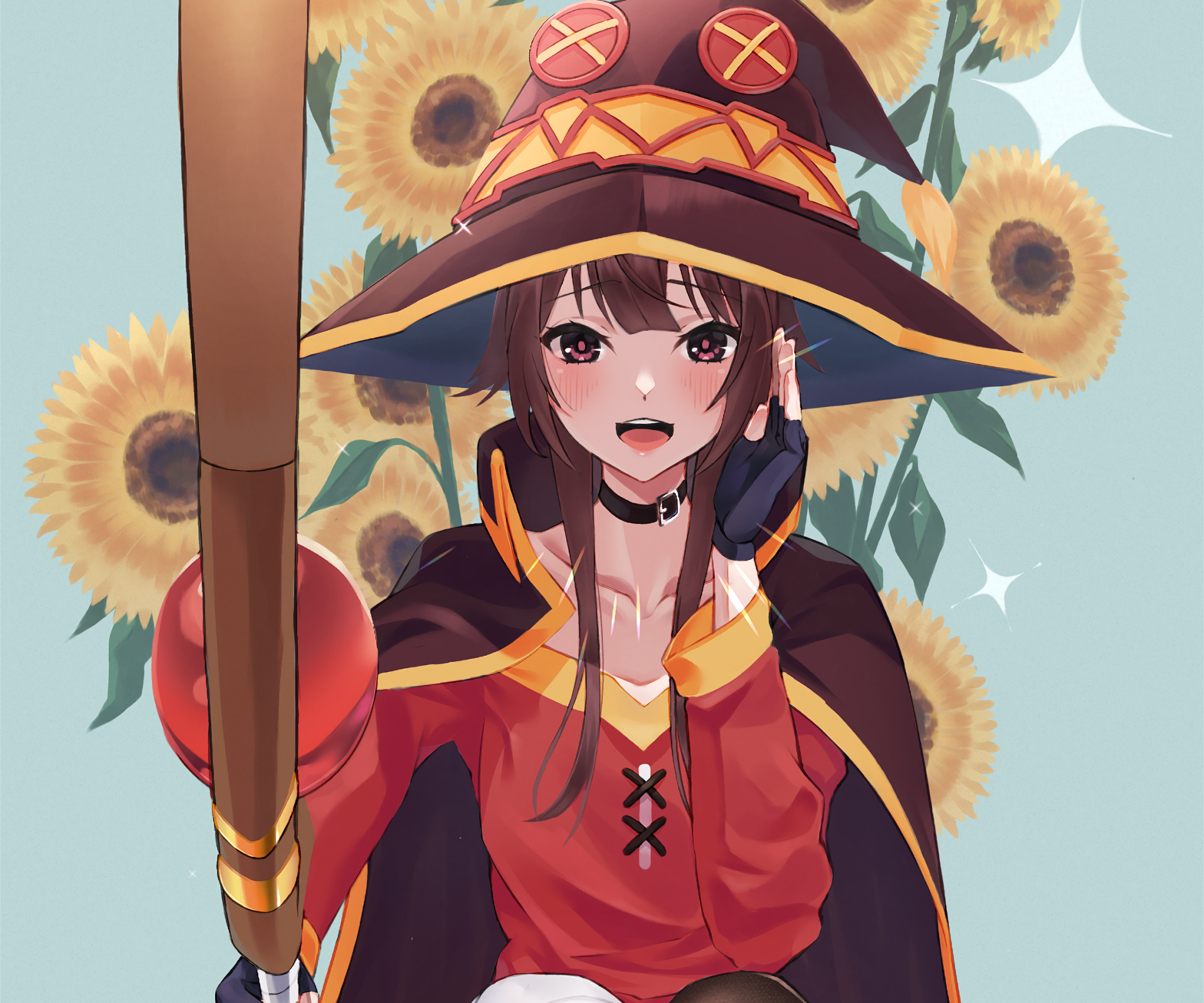 Megumin (KonoSuba) HD Wallpaper — Explosion Witch | 2284x1903 ...