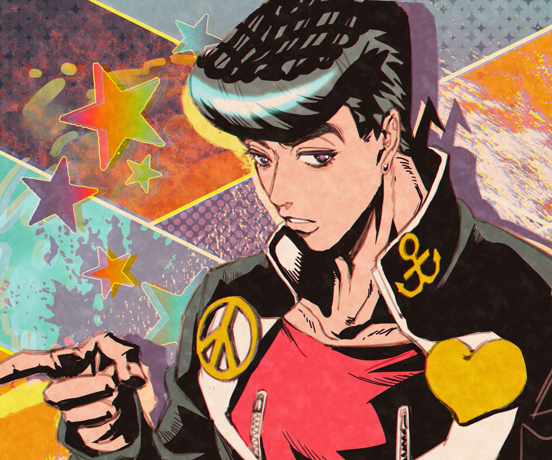 Download Diamond Is Unbreakable Josuke Higashikata Anime Jojo's Bizarre ...