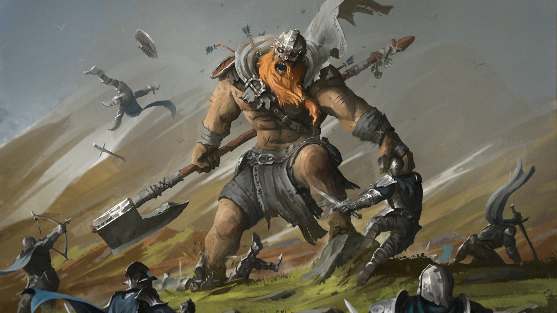 Download Fantasy Giant HD Wallpaper by Ashot Avetisyan