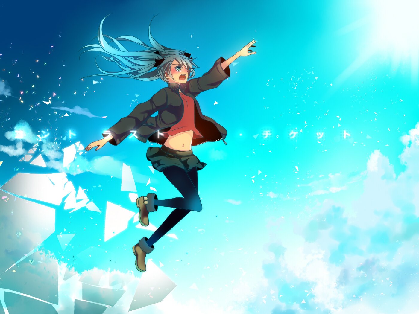 Download Hatsune Miku Anime Vocaloid Wallpaper