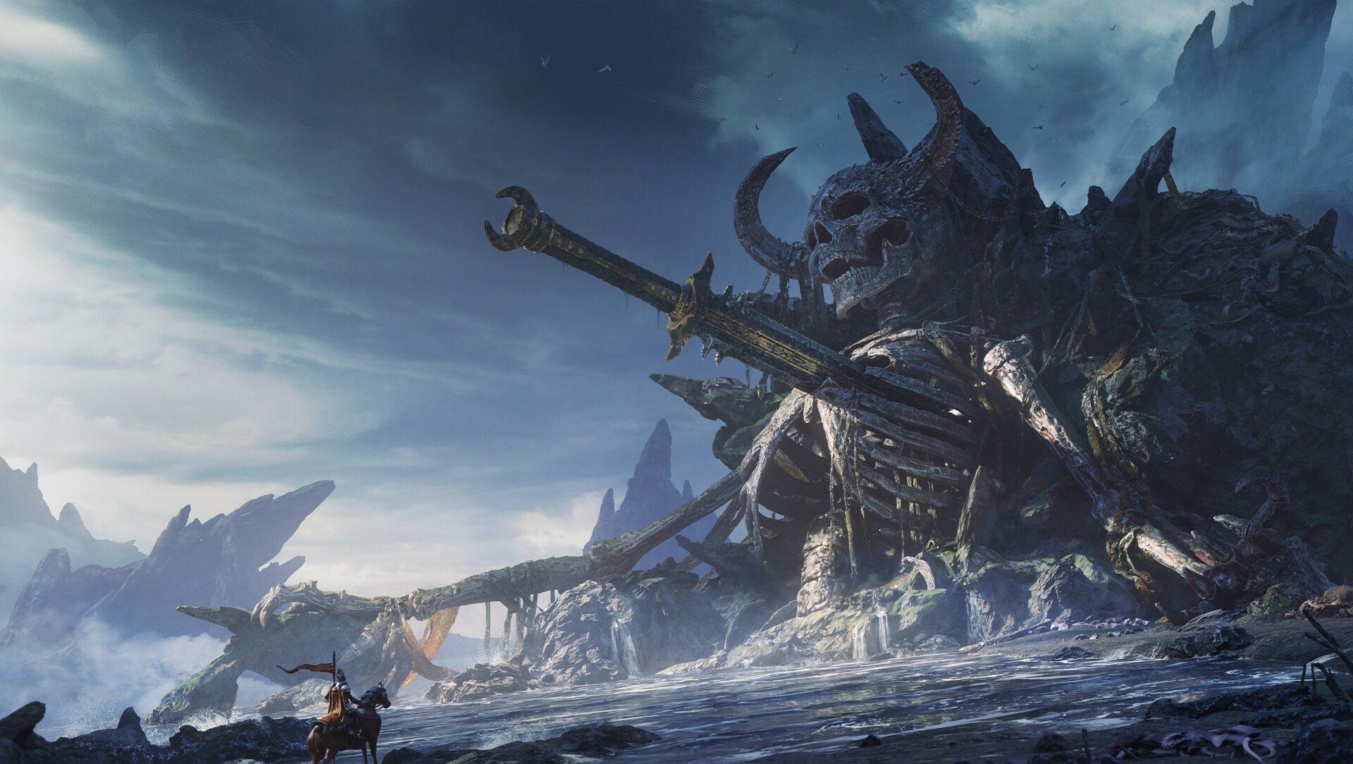 Skull Citadel — Dark HD Wallpaper by JIN LH | 1920x1084 | Wallpaper Abyss