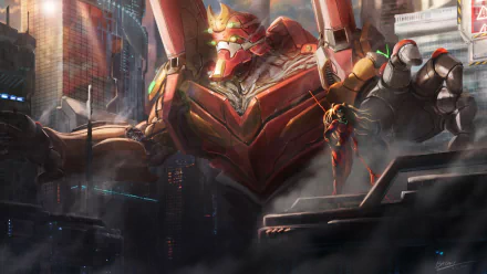 Evangelion Unit-02 - Desktop Wallpapers, Phone Wallpaper, PFP, Gifs ...