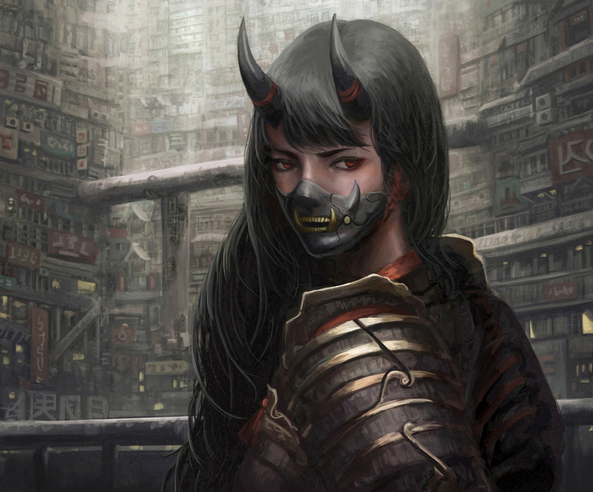 Download Fantasy Samurai HD Wallpaper by Syahir MS