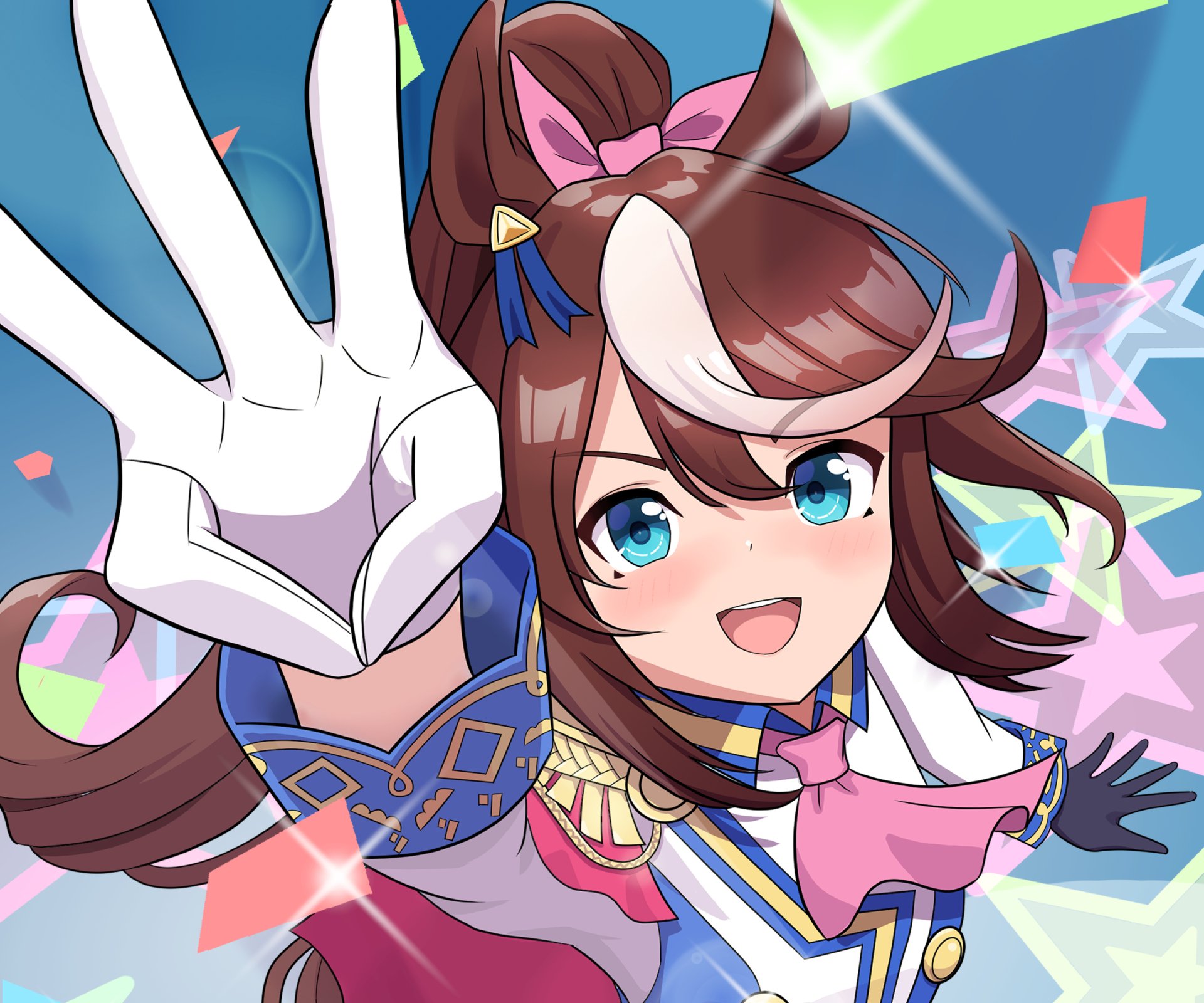 Download Tokai Teio Anime Uma Musume: Pretty Derby HD Wallpaper