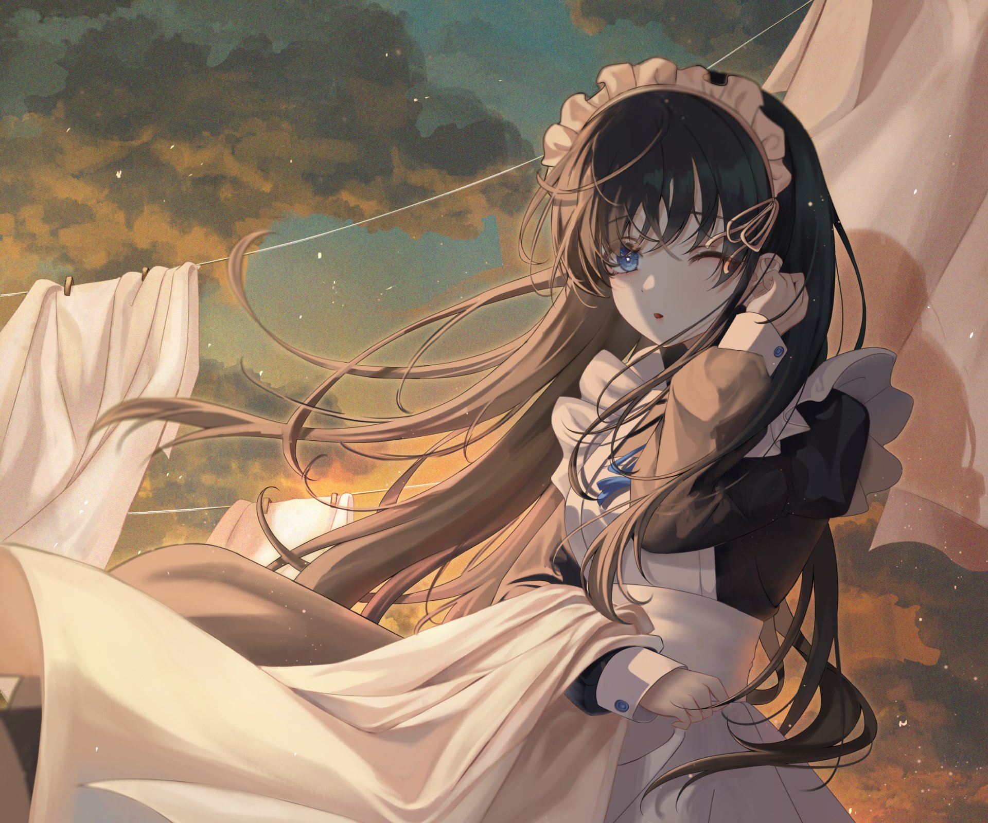 Download Maid Anime Girl Anime Girl HD Wallpaper by Ronme