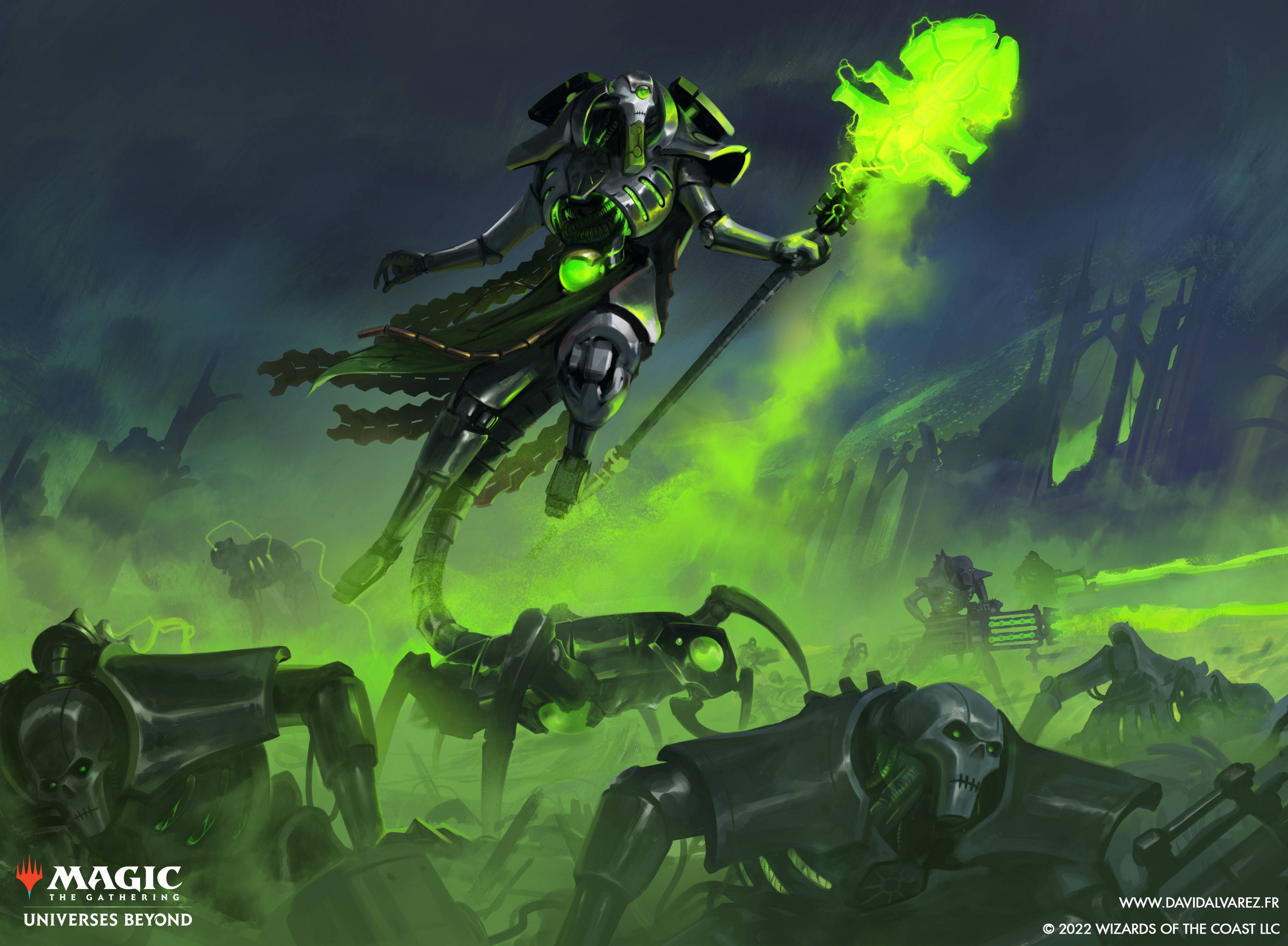 Download Man Made Magic: The Gathering HD Wallpaper by David Alvarez