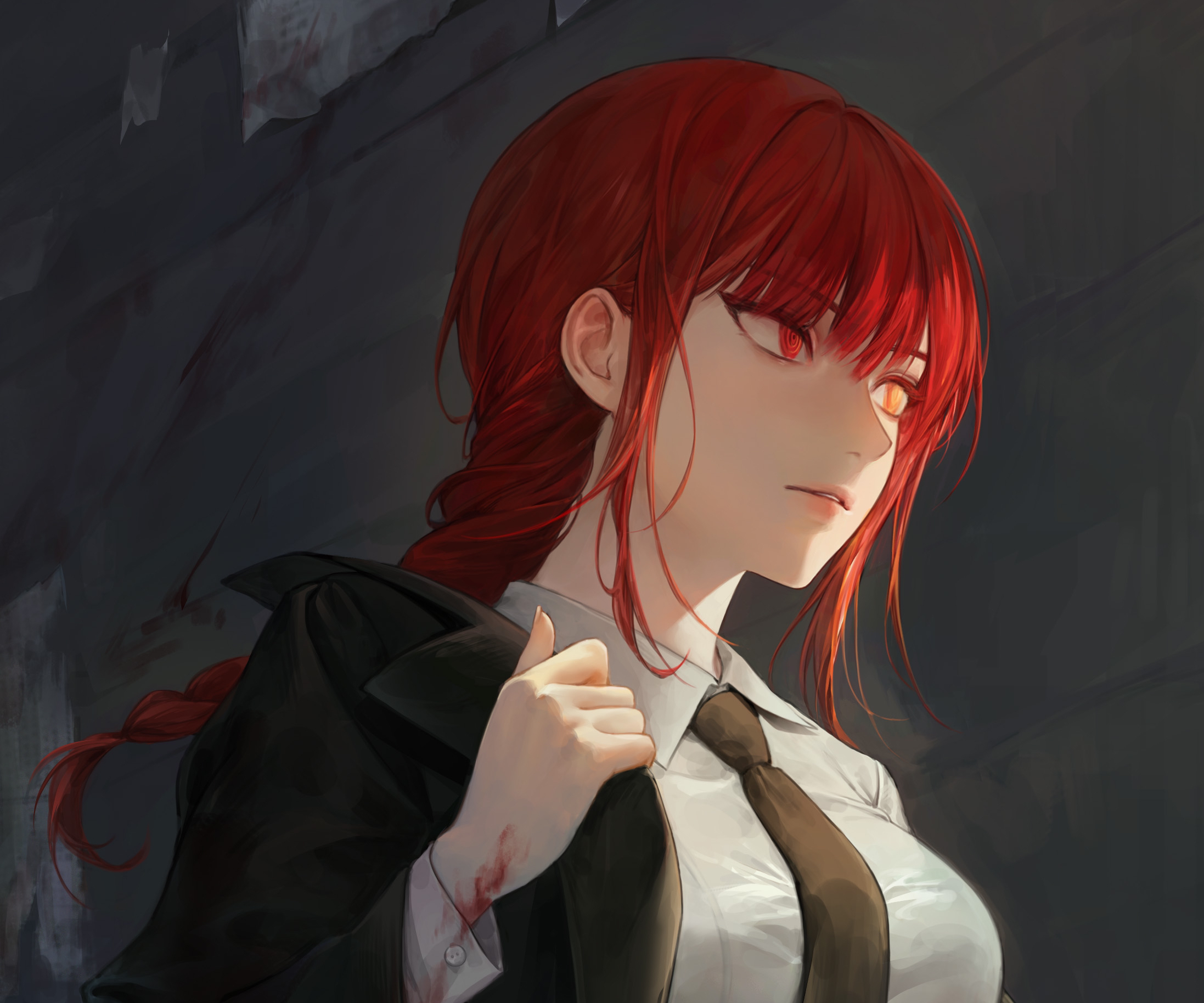 Download Makima (Chainsaw Man) Anime Chainsaw Man HD Wallpaper by Tanna Mu