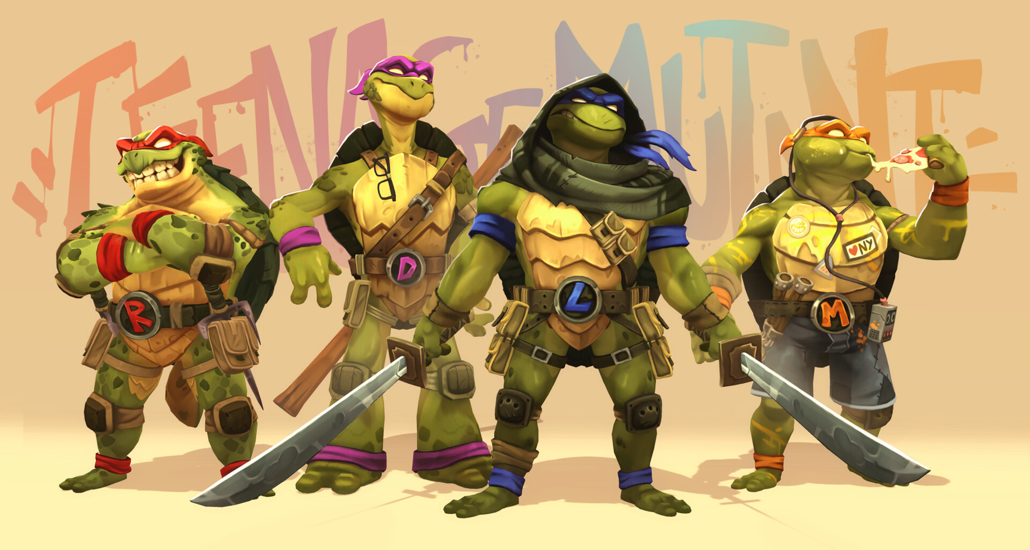 Teenage Mutant Ninja Turtles HD Wallpaper by Keny Bigny