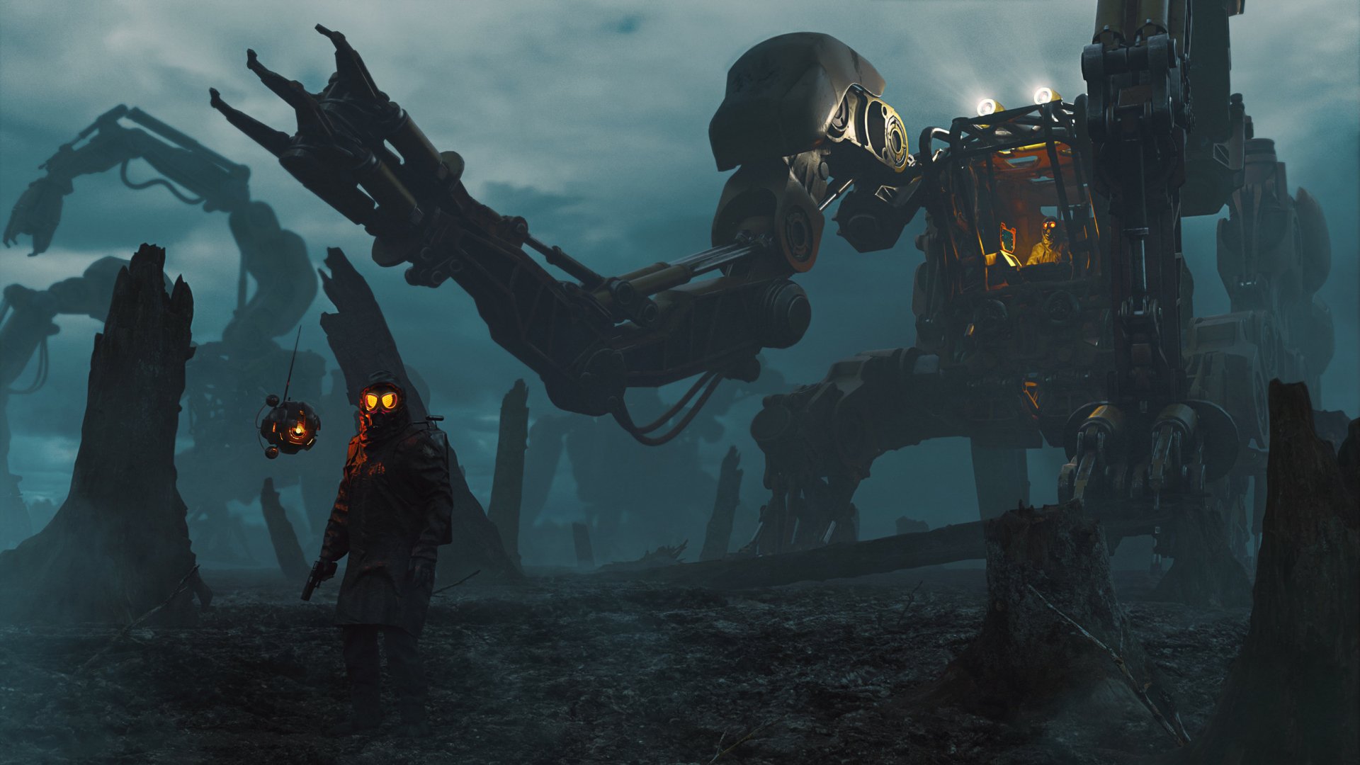 Download Sci Fi Mech HD Wallpaper by Shaun Jonas