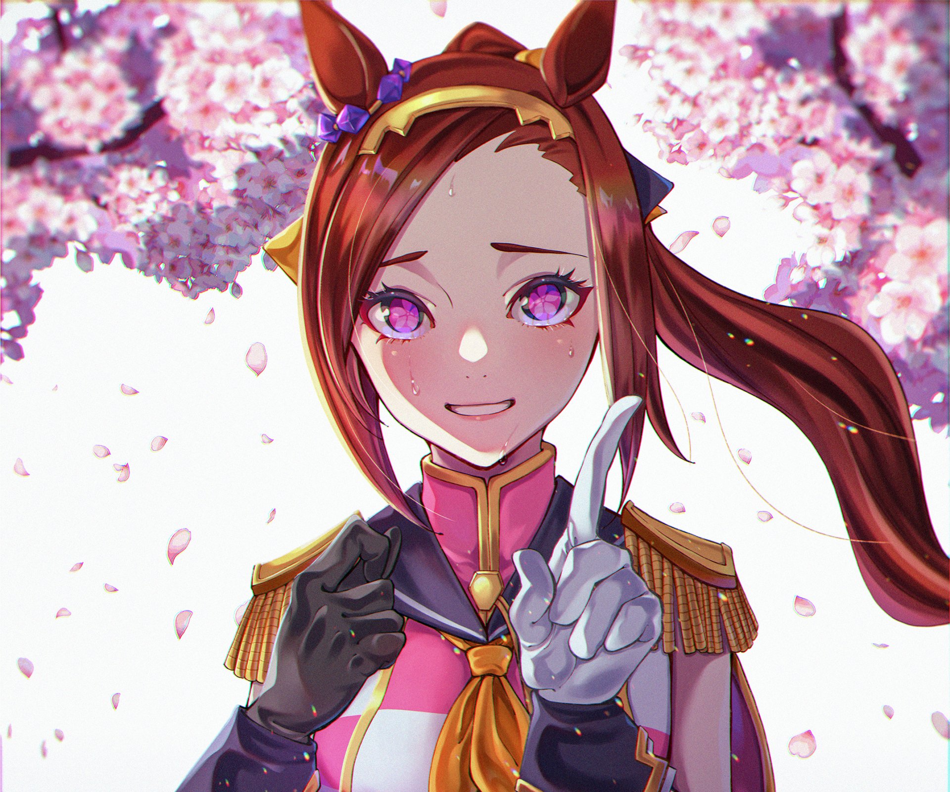 Download Sakura Bakushin O Anime Uma Musume: Pretty Derby HD Wallpaper