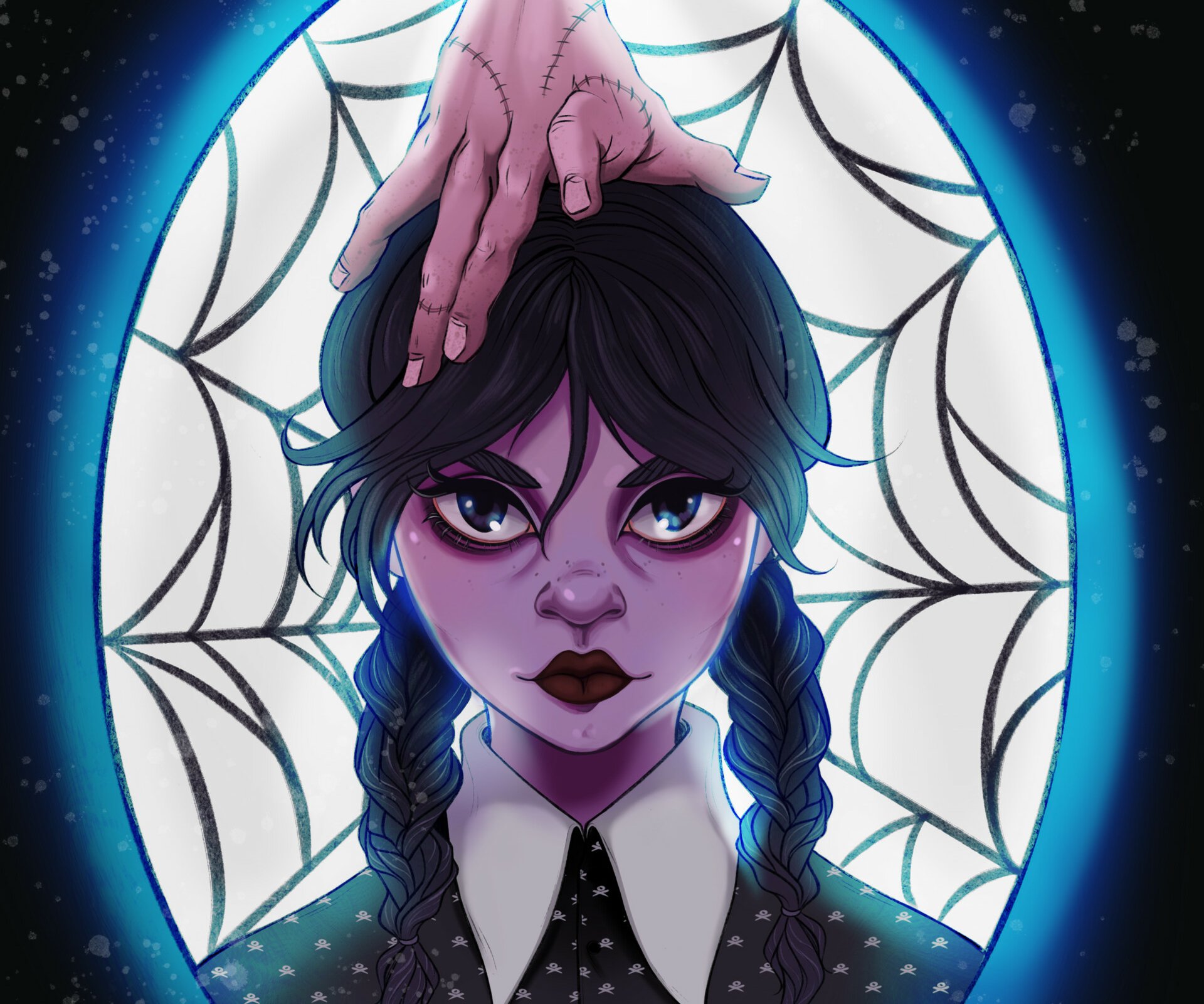 Download Wednesday Addams TV Show Wednesday HD Wallpaper by Soraia Cortez