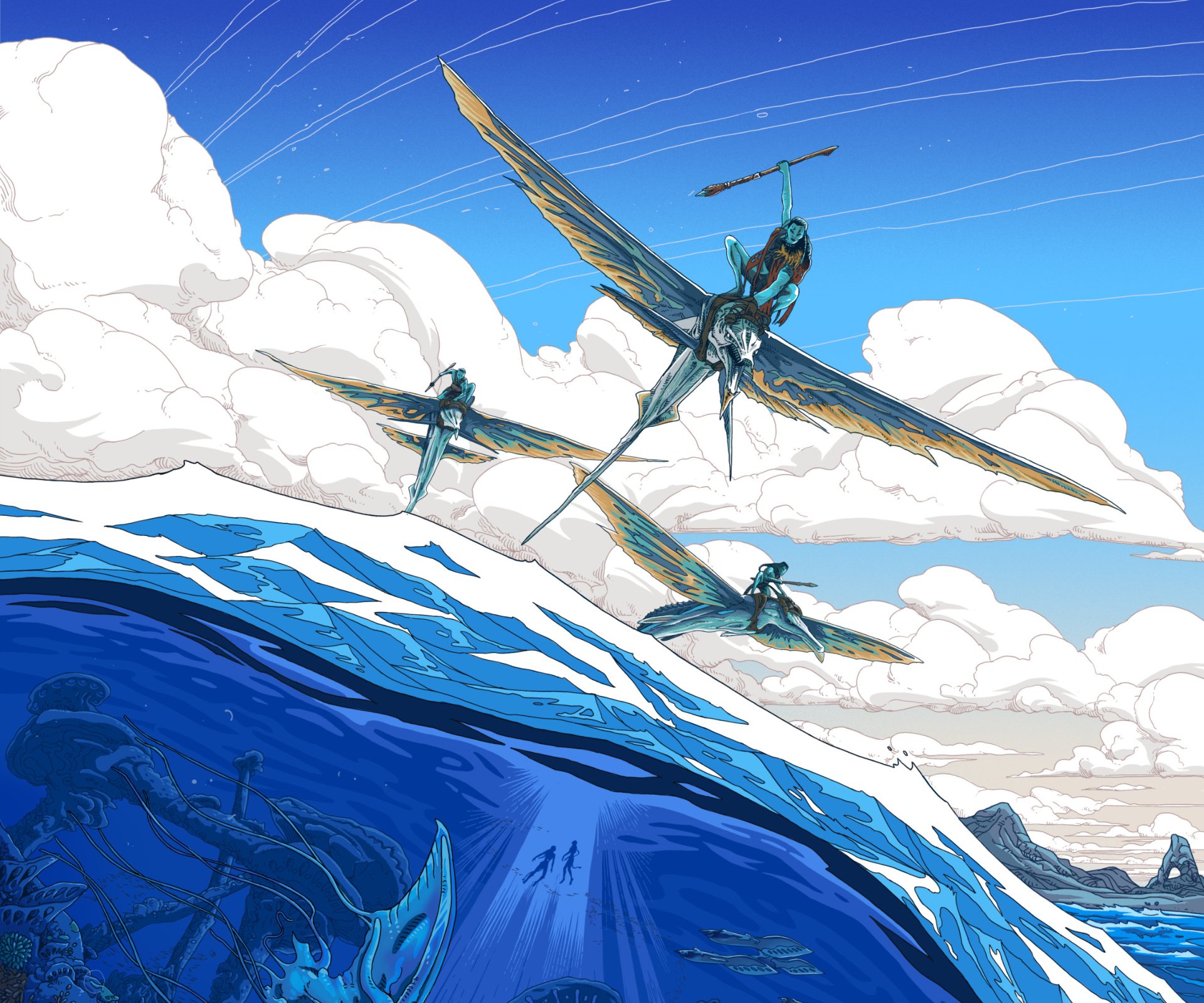Avatar: The Way of Water – Stunning HD Movie Wallpaper | 2394x1995 ...