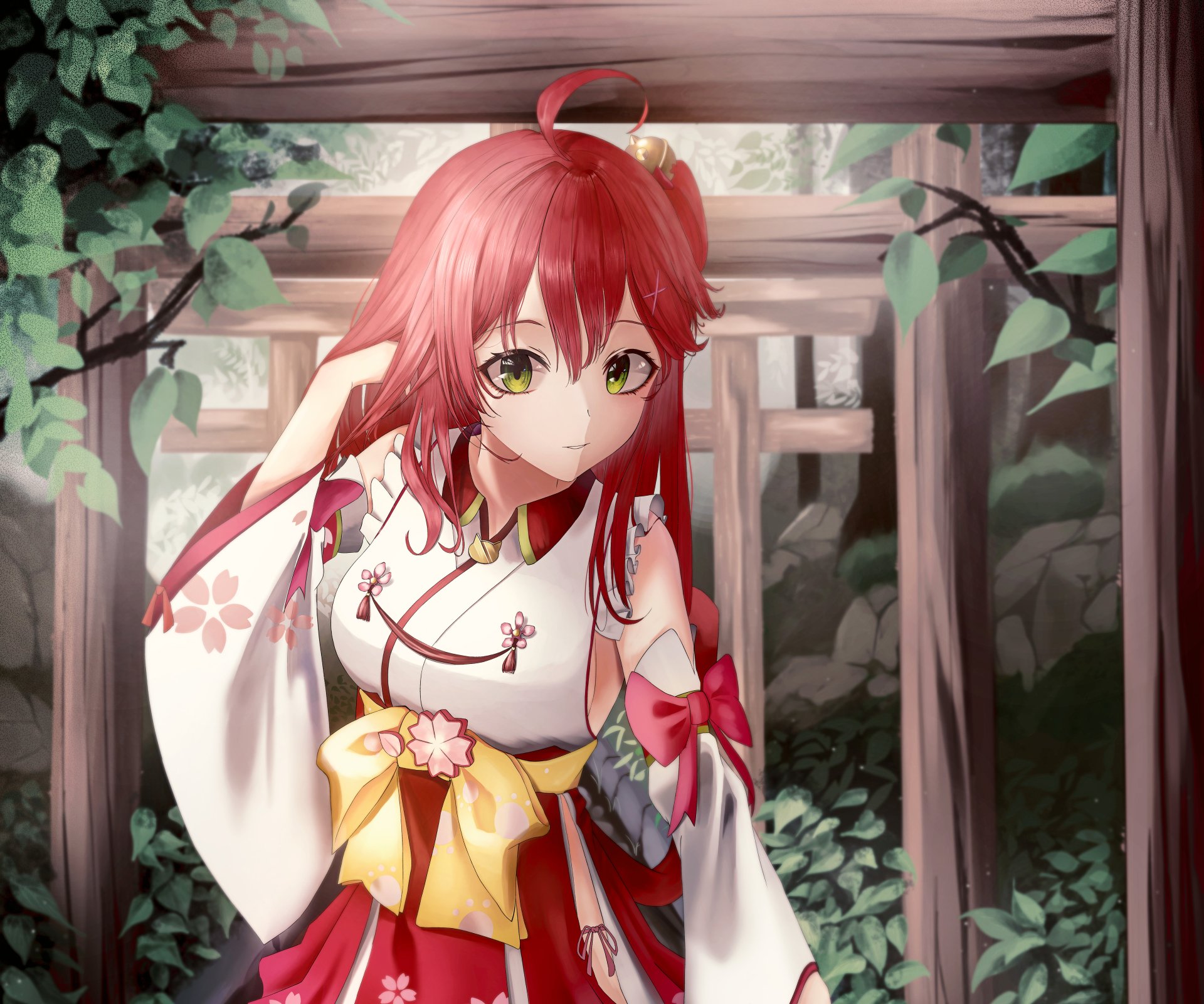 Download Hololive Sakura Miko Anime Virtual Youtuber 4k Ultra HD Wallpaper