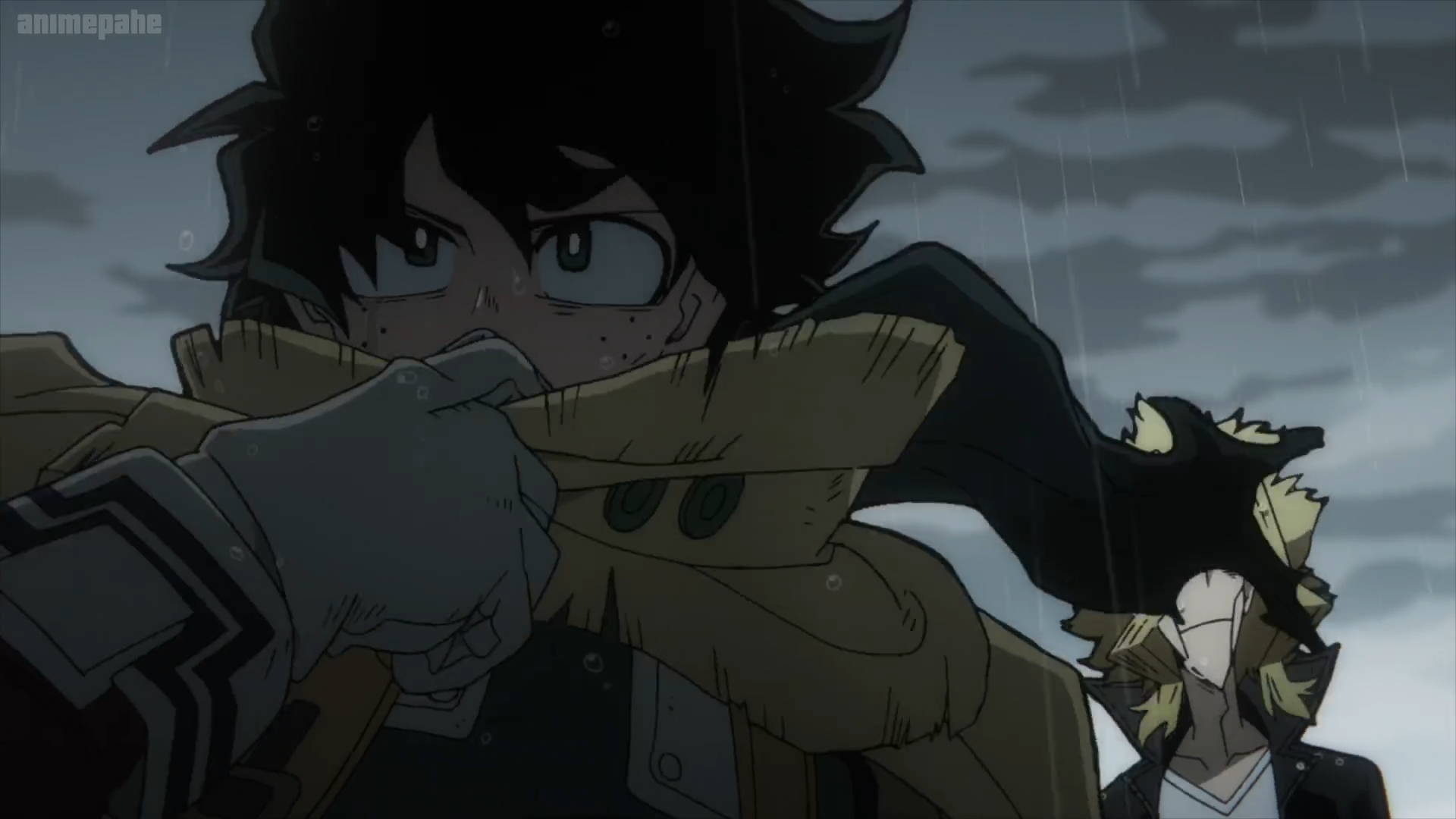 Izuku Midoriya HD Wallpaper – My Hero Academia Action Scene