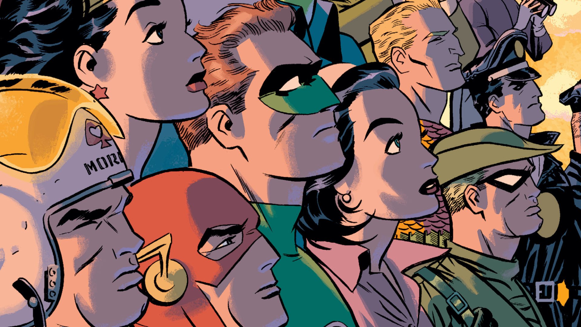 Download Comic DC: The New Frontier HD Wallpaper by Darwyn Cooke
