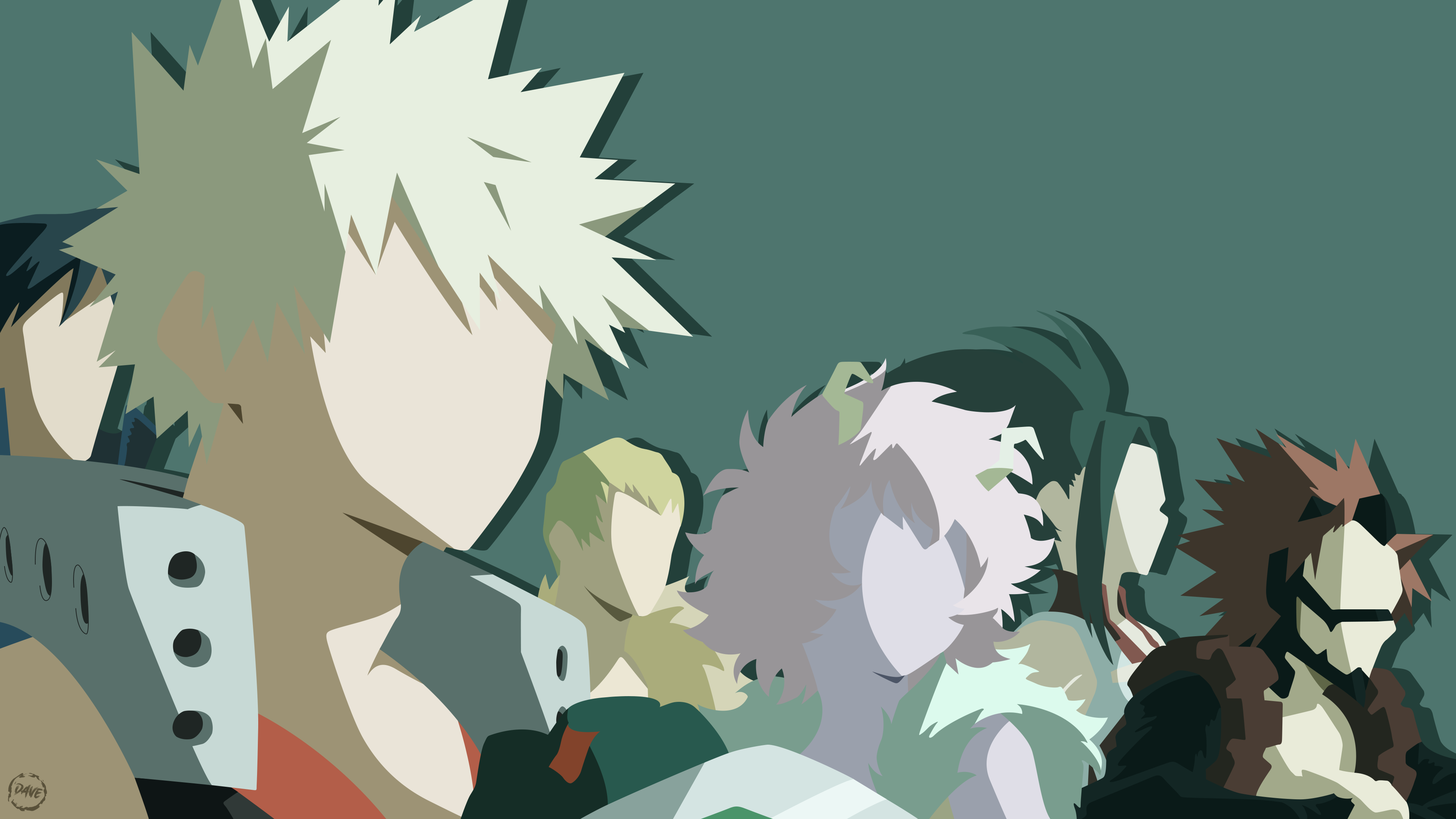 My Hero Academia 4K Ultra HD Anime Wallpaper - Bold Heroes United by ...