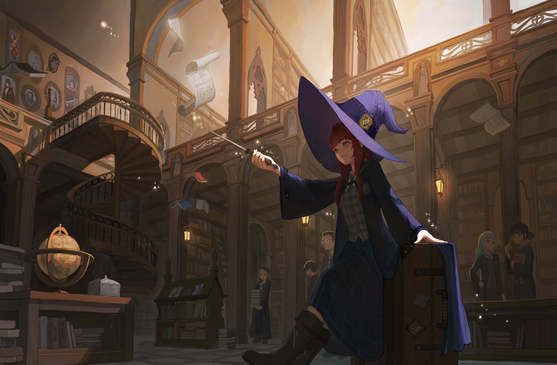 Download Witch Video Game Hogwarts Legacy HD Wallpaper by hae joon cho