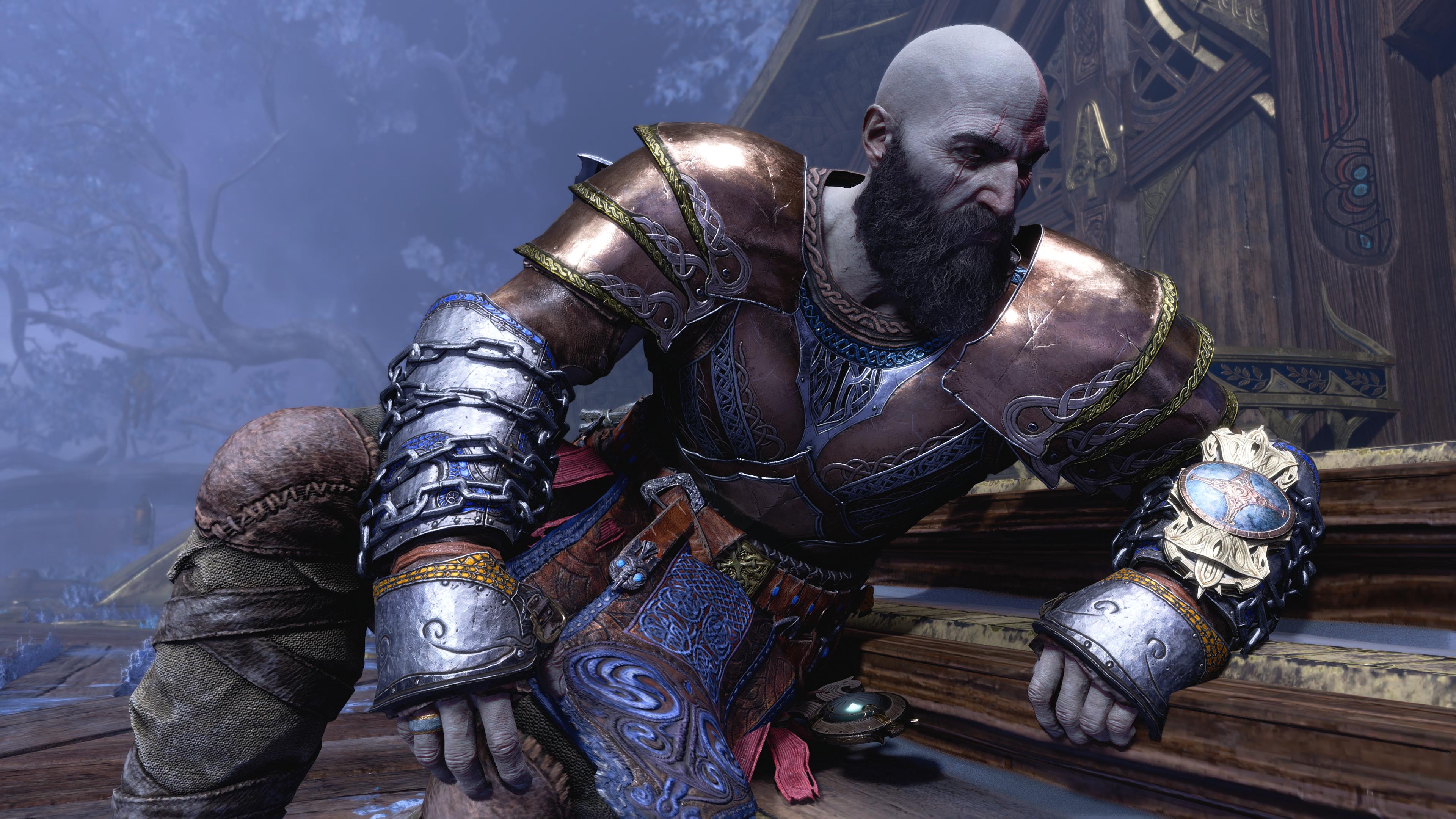 god of war wallpaper by 4rcad1a