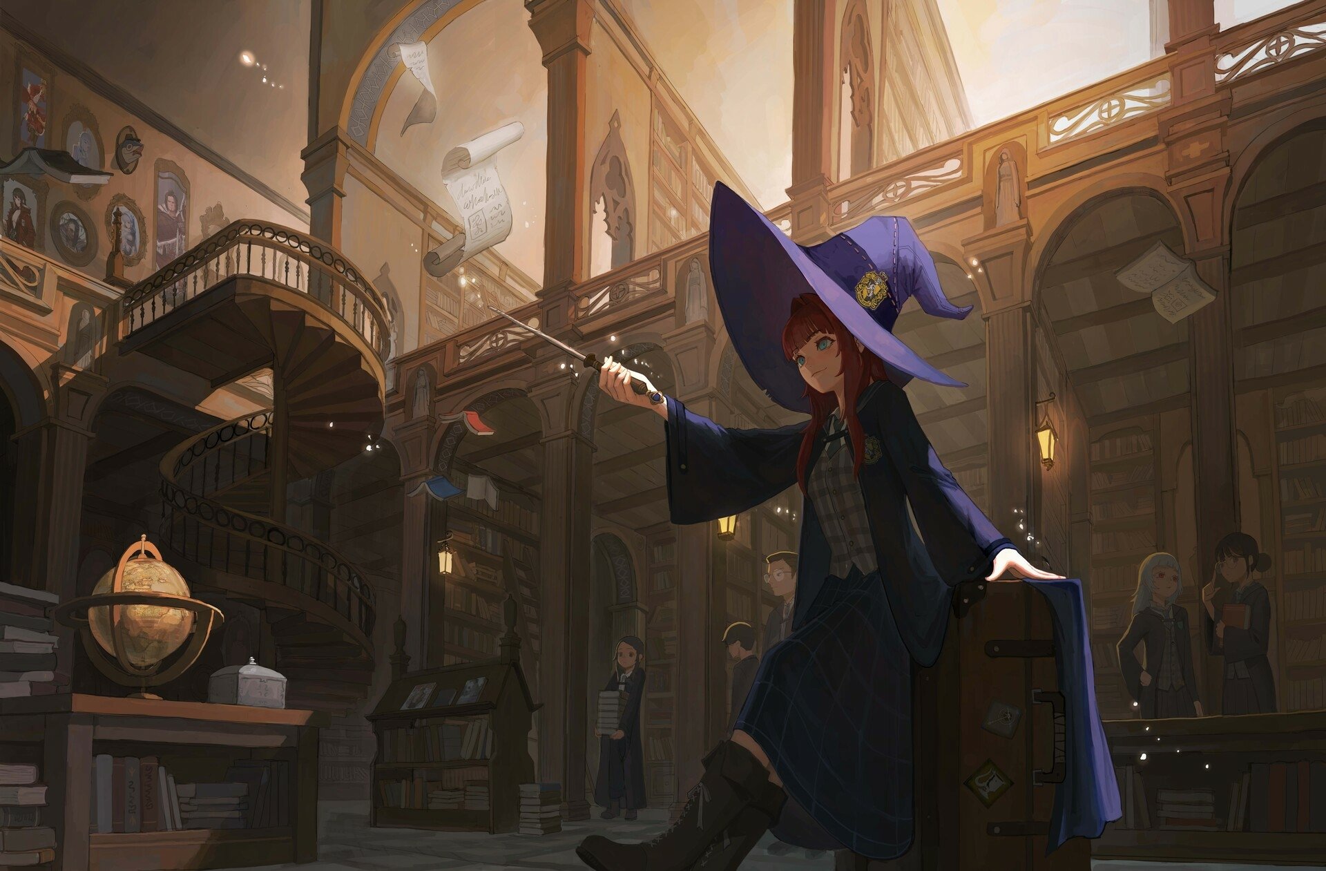 Download Witch Video Game Hogwarts Legacy HD Wallpaper by hae joon cho