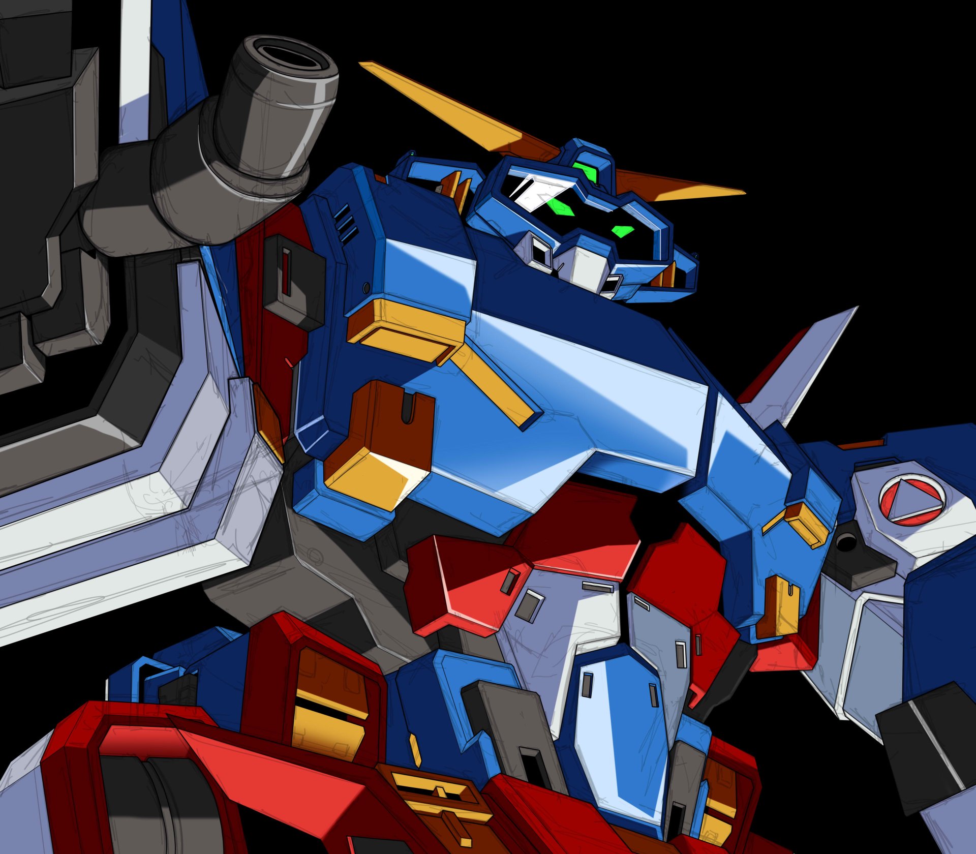 Download Anime Super Robot Wars 4k Ultra HD Wallpaper by KDS