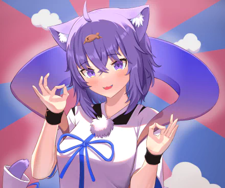 Nekomata Okayu - Desktop Wallpapers, Phone Wallpaper, PFP, Gifs, and More!