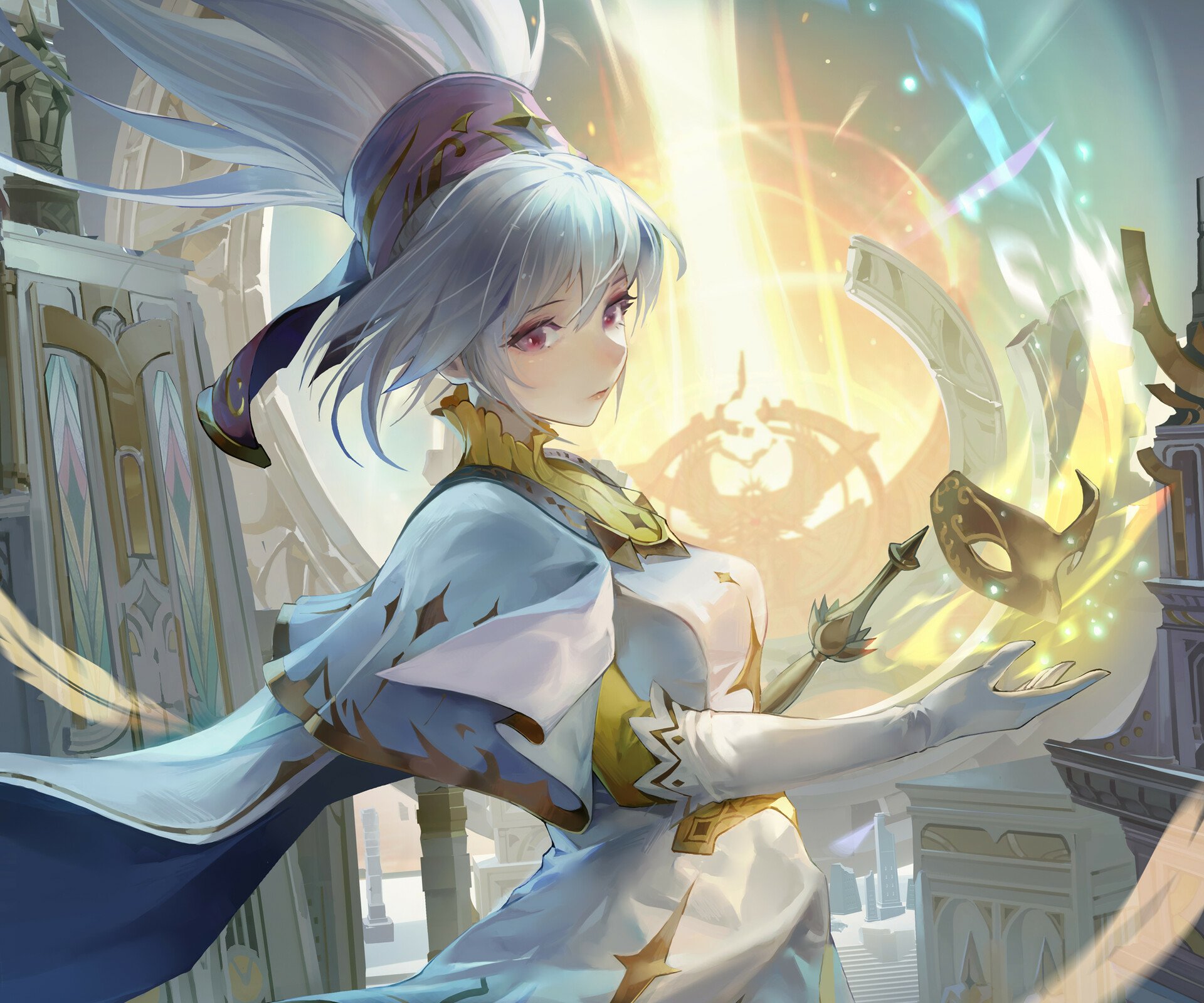 Mystical Maiden HD Wallpaper by deerdeer