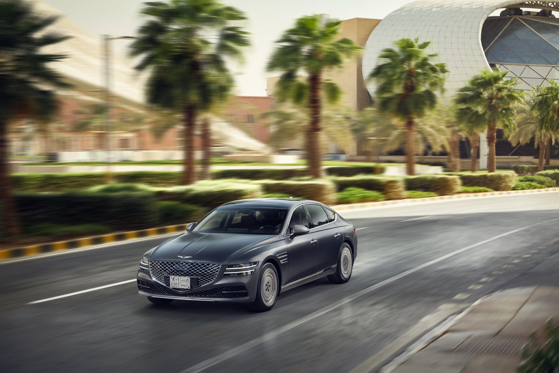 Download Vehicle Genesis G80 4k Ultra HD Wallpaper