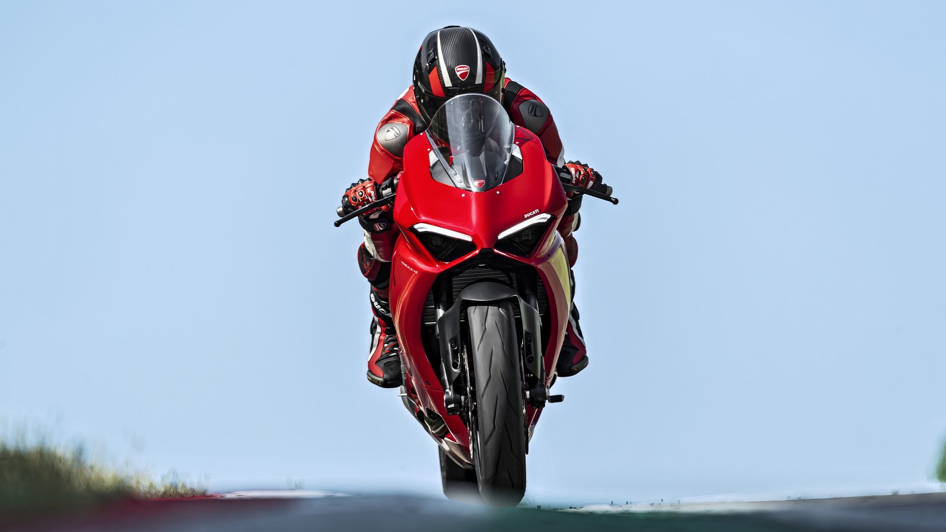 Ducati Panigale V2 Motorcycle HD Wallpaper