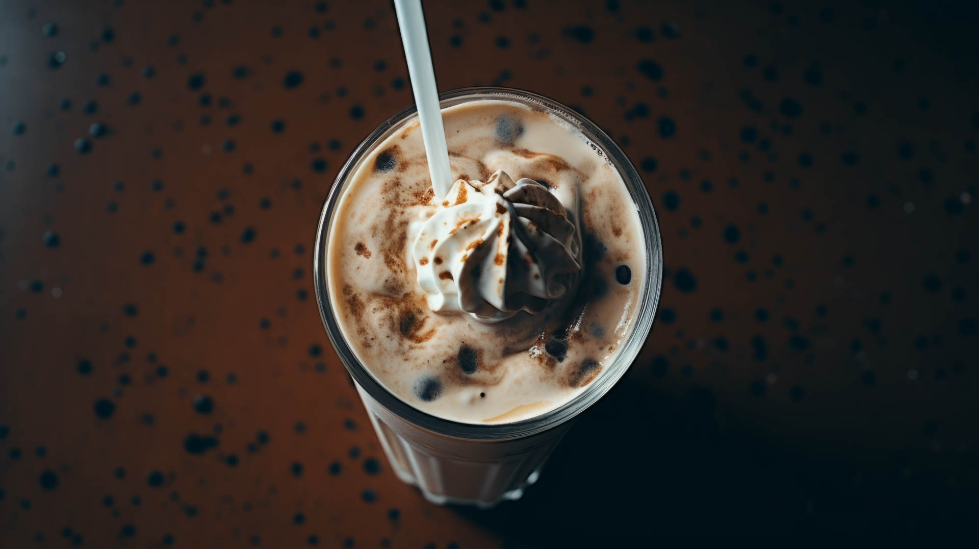 Coffee Milkshake HD Wallpaper - Creamy Delight Background by Laxmonaut