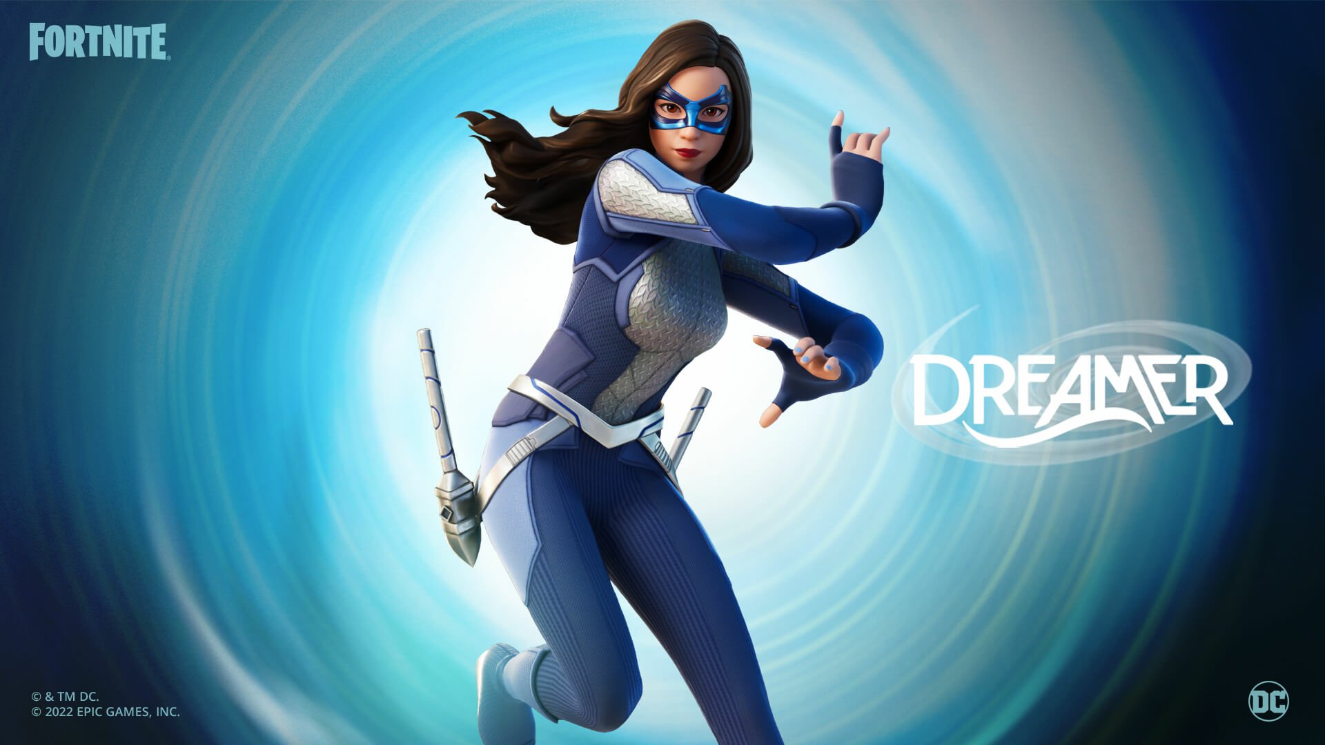 Fortnite Dreamer HD Wallpaper – Epic Video Game Action in Stunning Detail